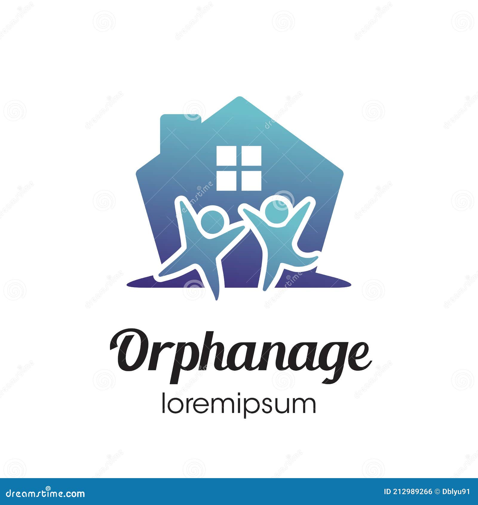 Orphanage Logo, Icon, or Symbol Template Design Stock Vector ...