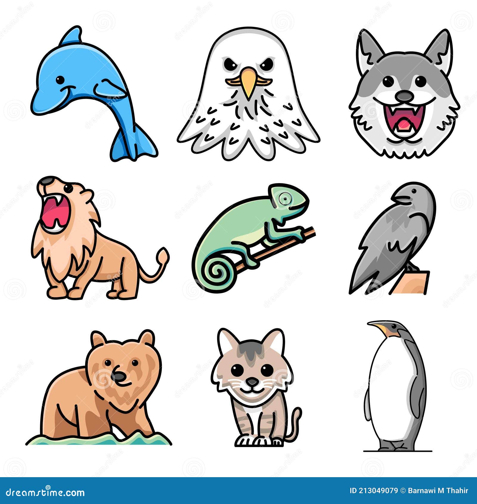 Eagle On Dolphin Cartoon Vector | CartoonDealer.com #26625257