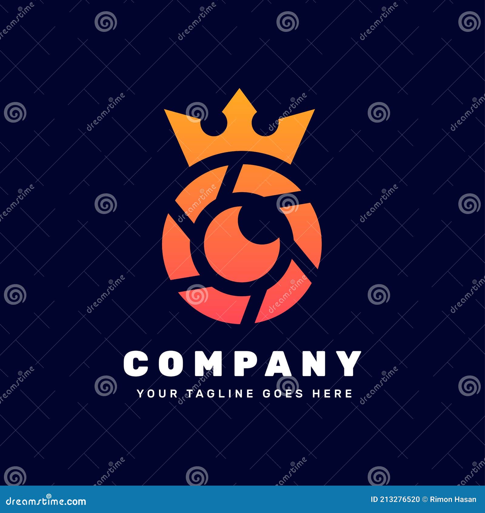 Camera King Logo | Modern Logo Stock Vector - Illustration of template ...