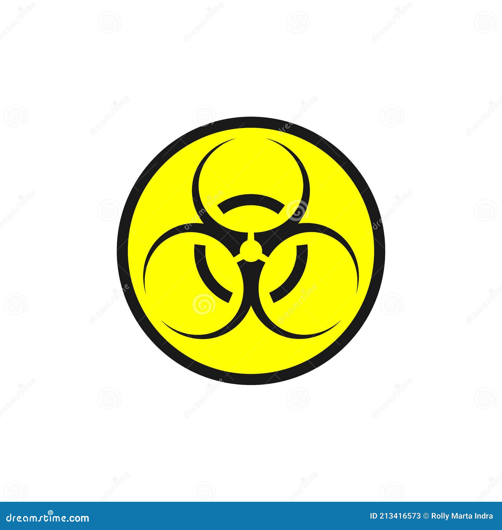 Toxic Sign, Symbol. Warning Radioactive Zone Graphic Vector. Icon Flat ...