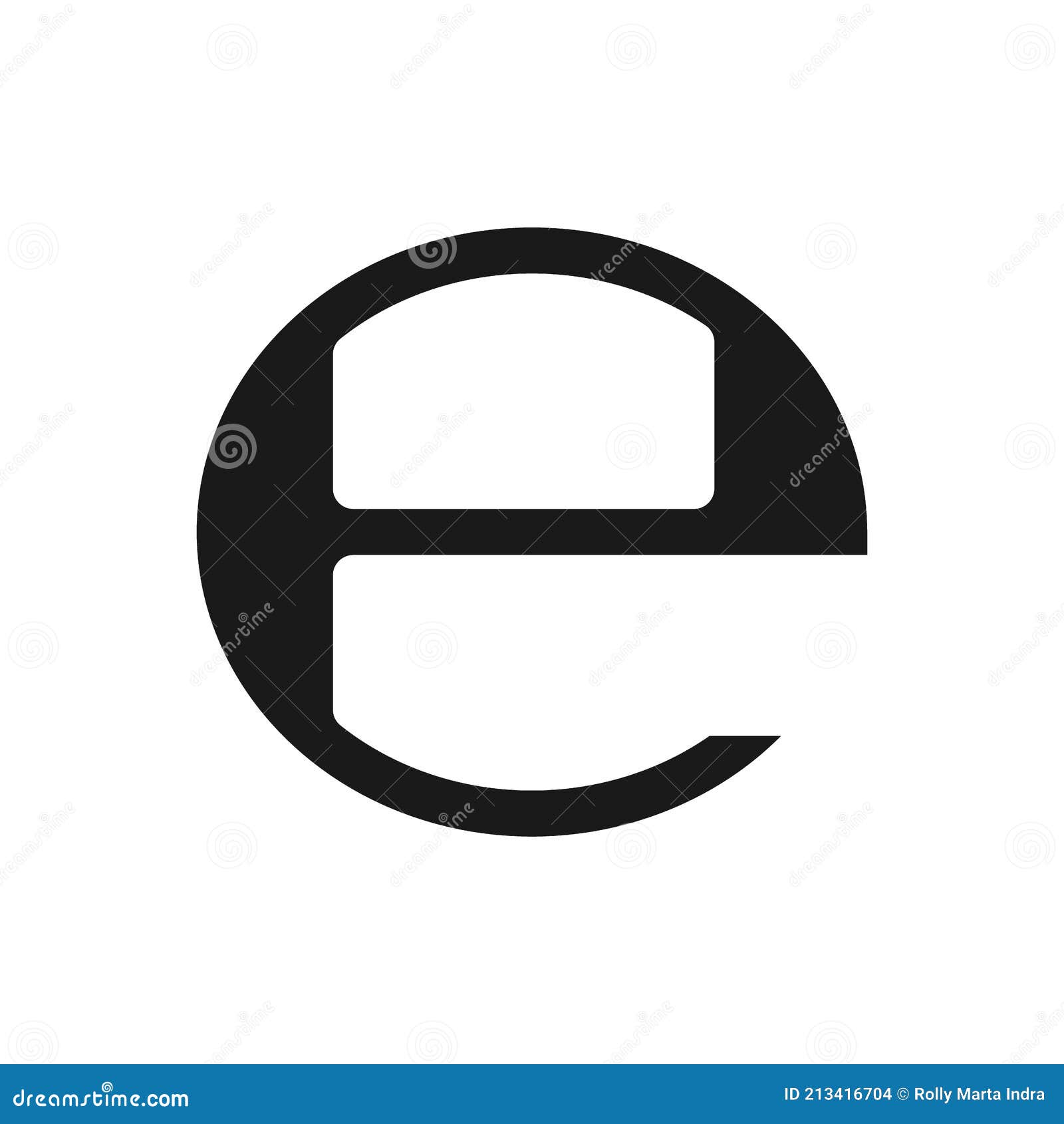 Vector Estimated Sign , E Mark , E Symbol. Marks for Packaging. Simple ...