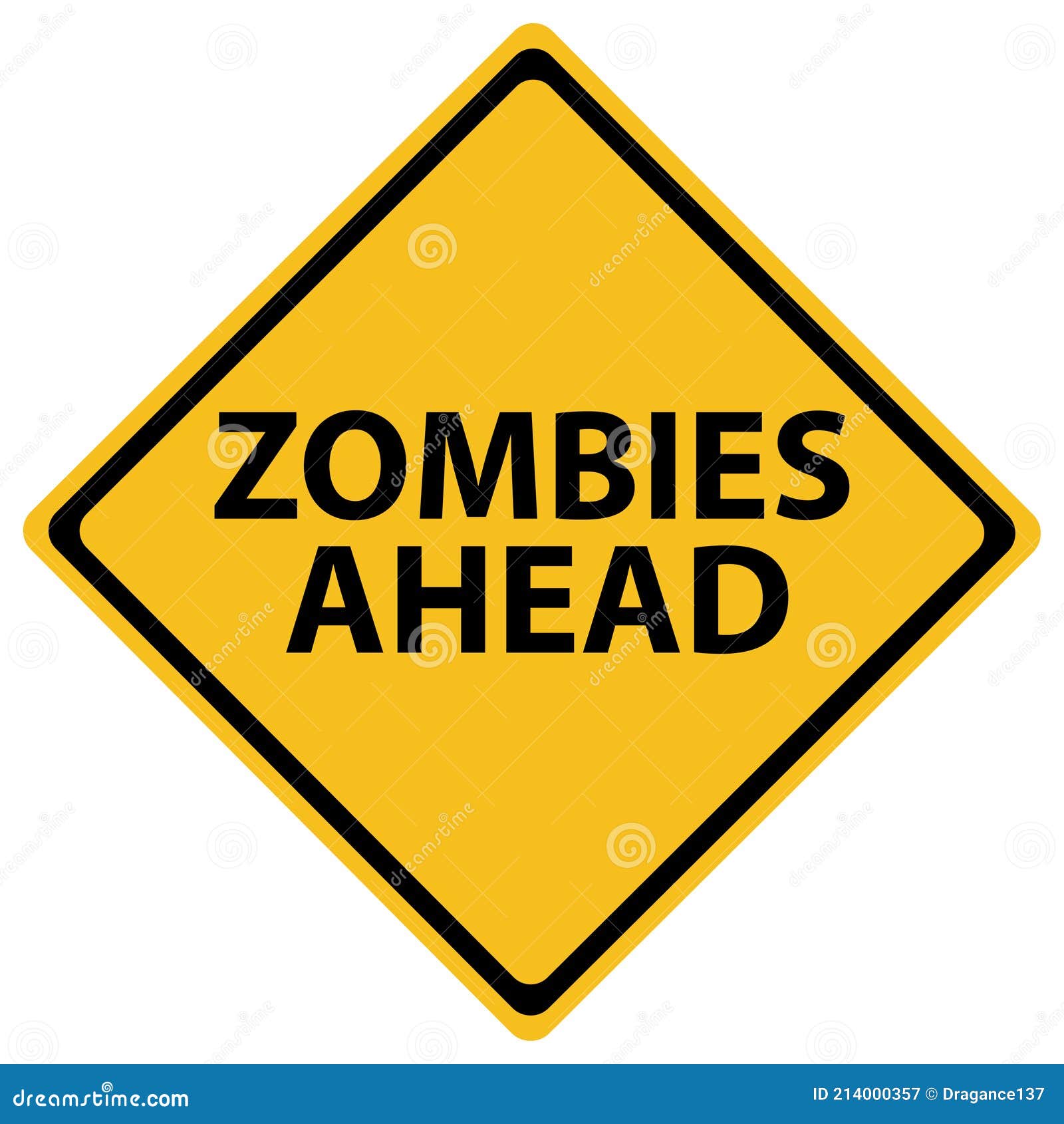 Zombie Road Sign