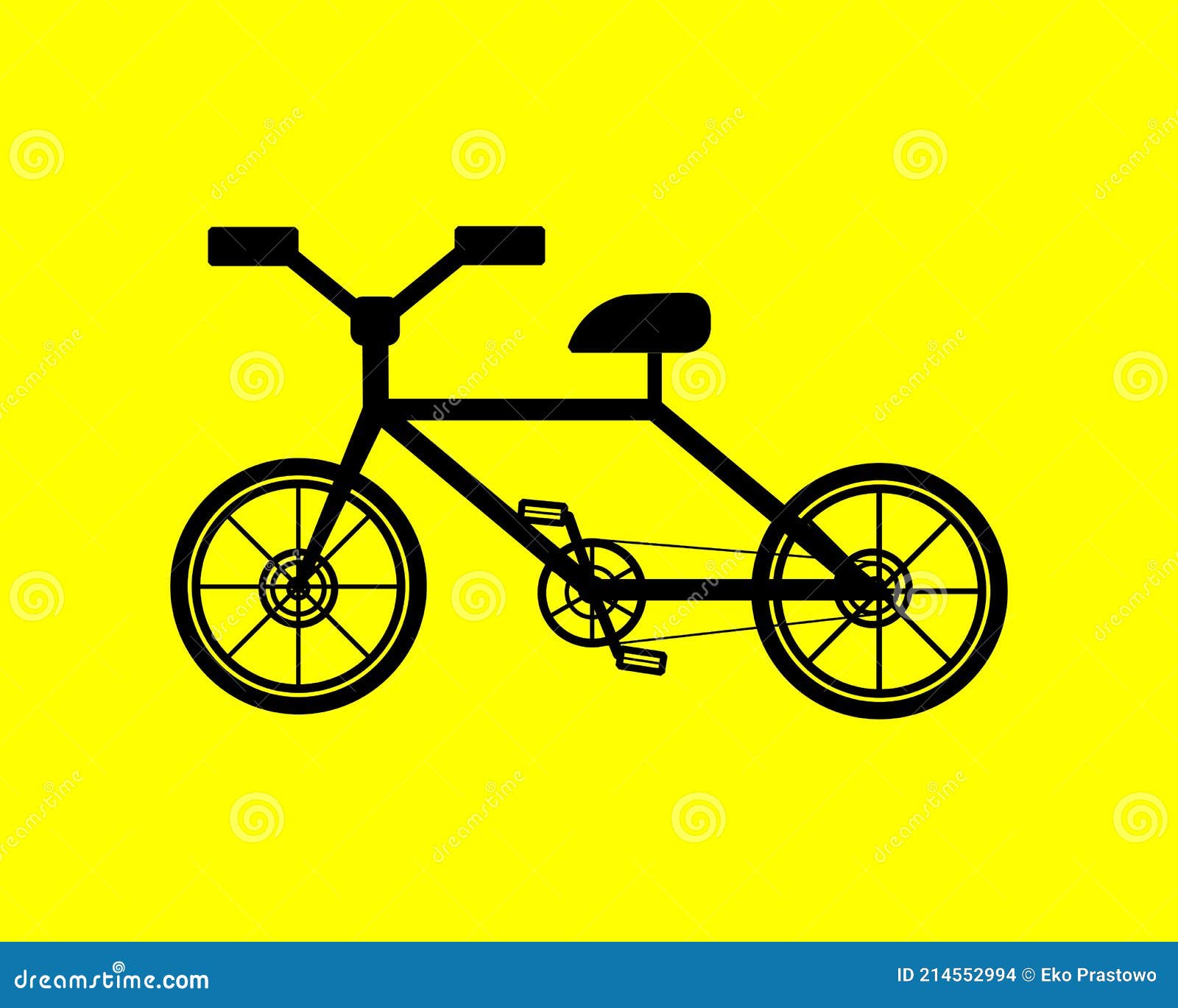 Cartoon Bike Icon In Comic Style. Bicycle Sign Illustration Pictogram ...