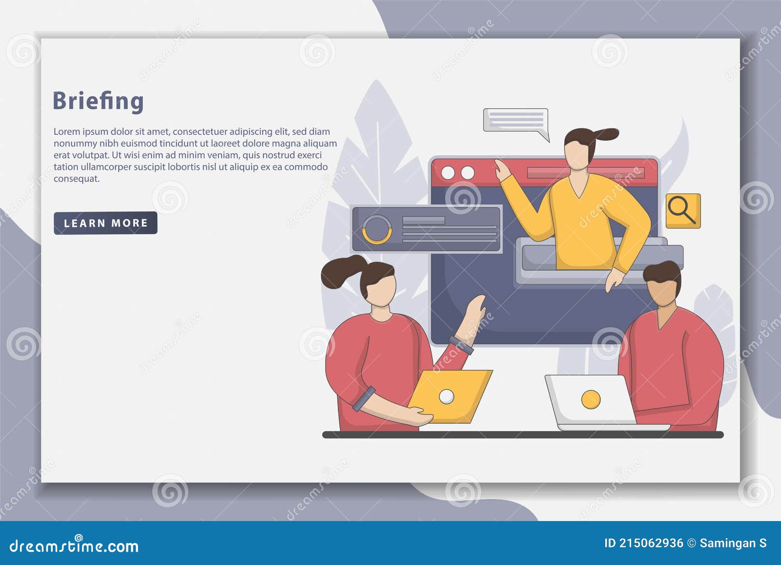 Modern Flat Style Design Illustration Stock Vector - Illustration of ...