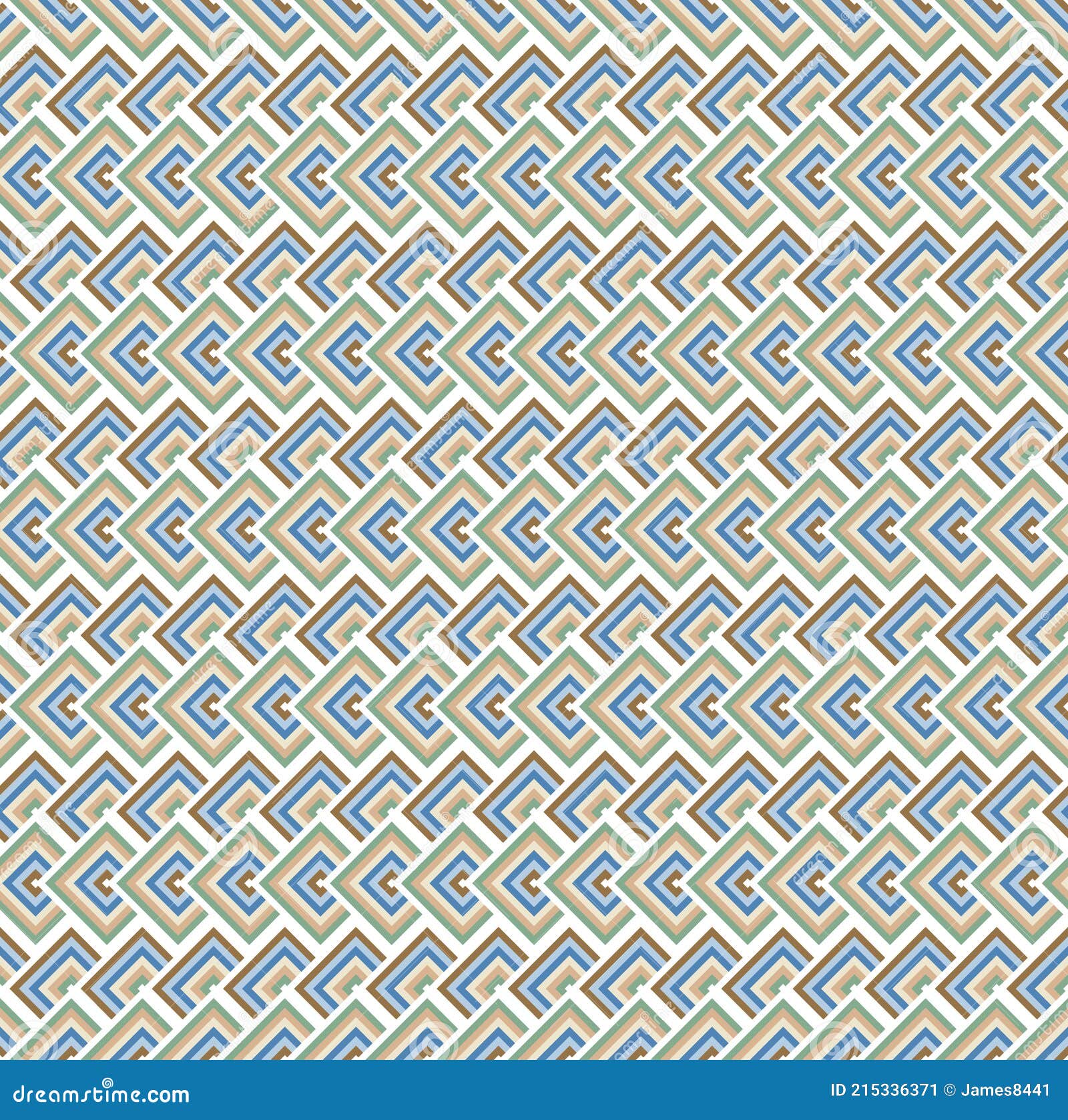 Seamless Square Pattern Background. Stock Vector - Illustration of ...