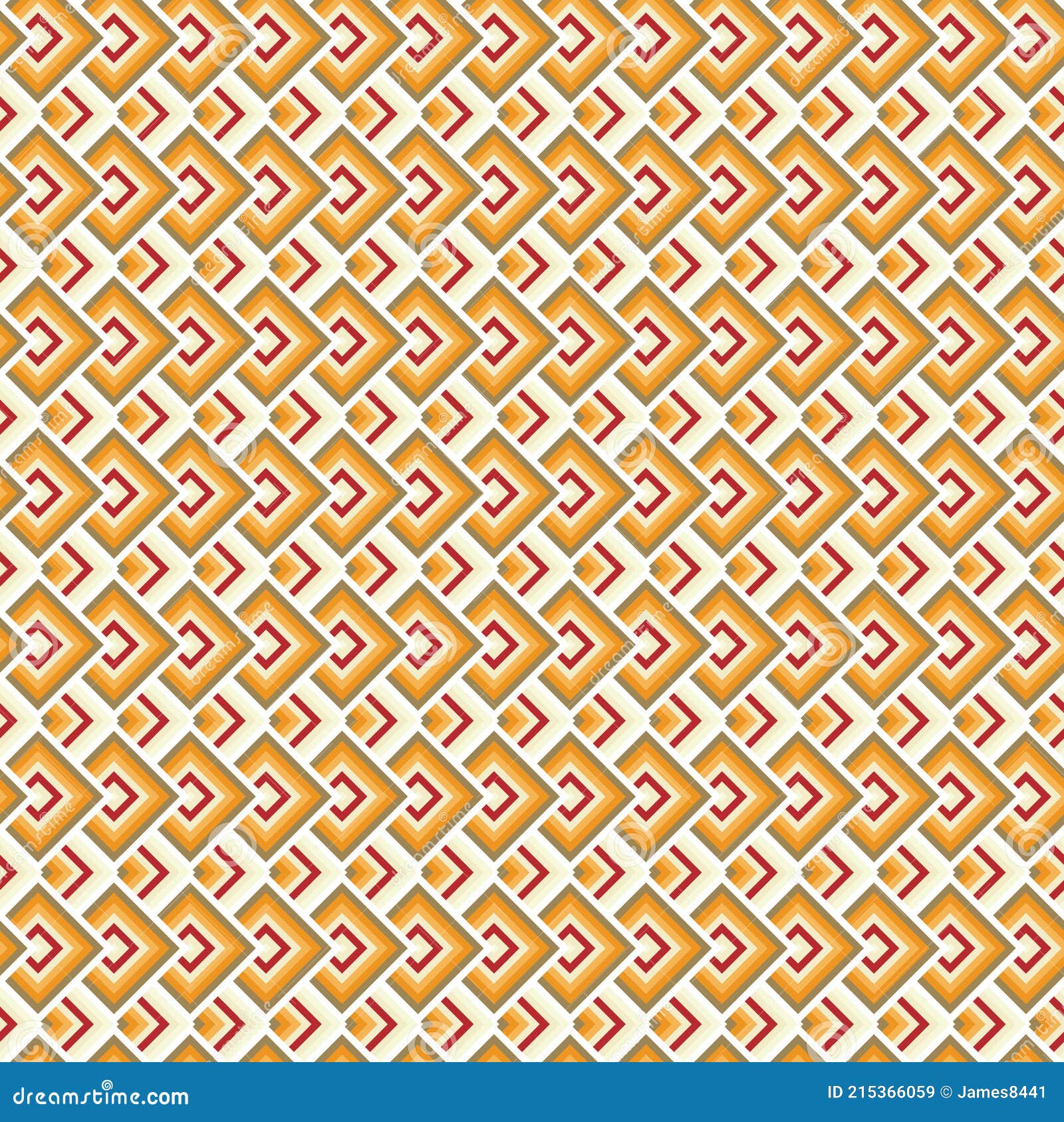 Seamless square pattern stock illustration. Illustration of decorative ...