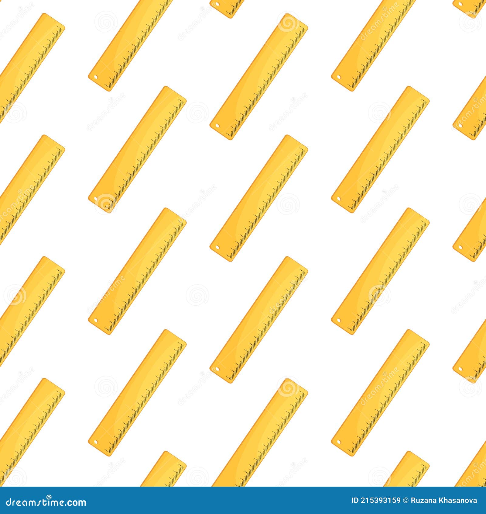 A Set Of Two Yellow Rulers Measuring In Centimeters And Inches Royalty ...