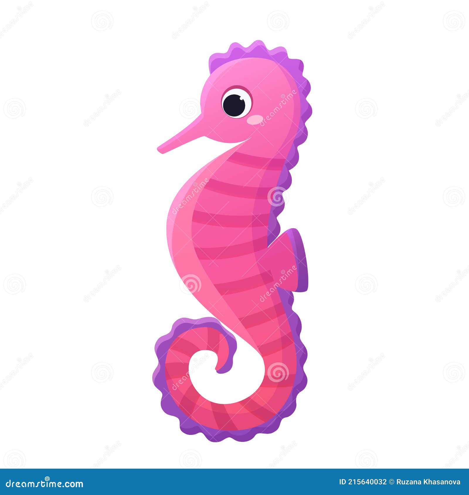 Pink Seahorse