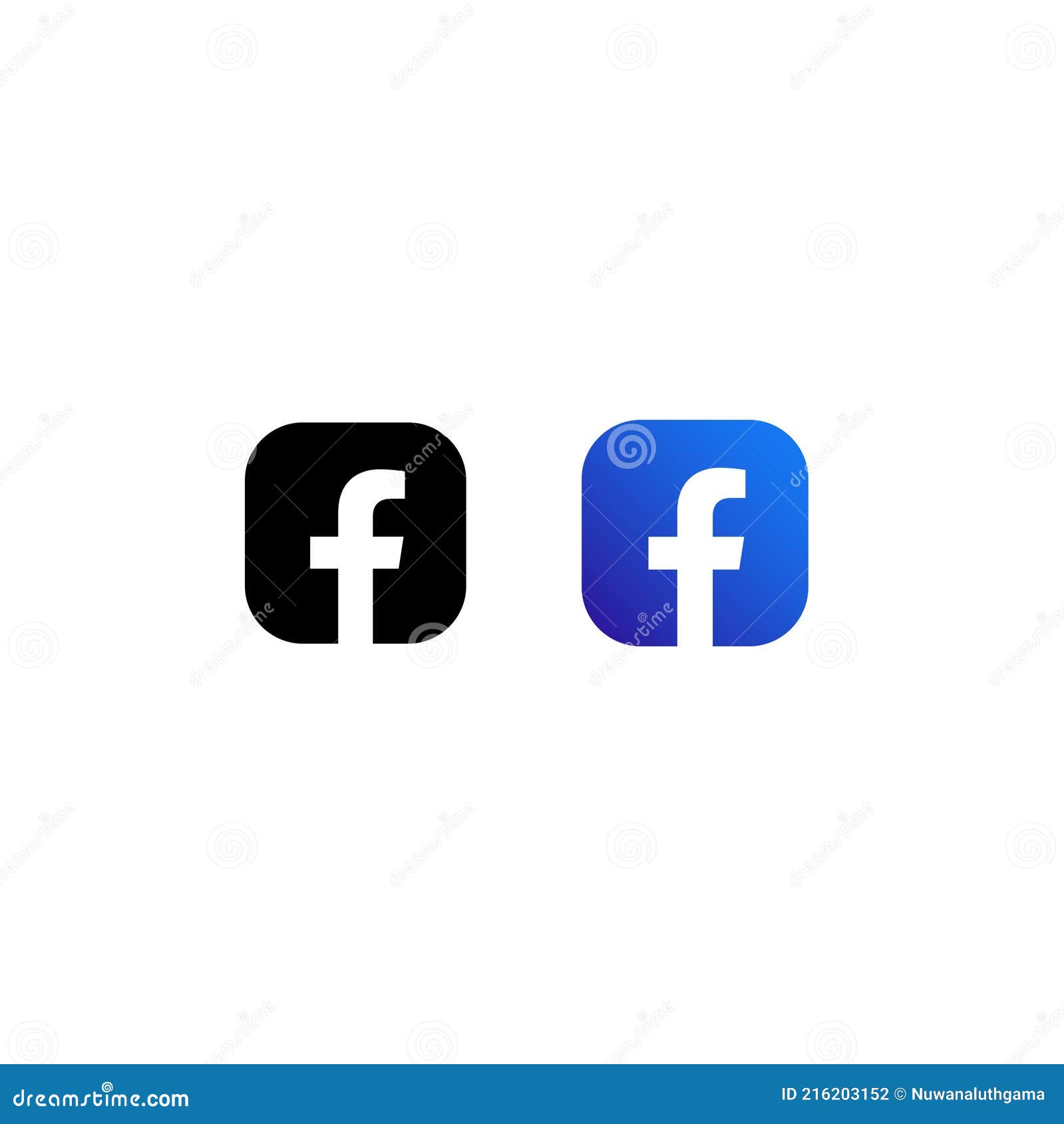 Facebook Logo Signs, Facebook Button Icons Editorial Photography ...