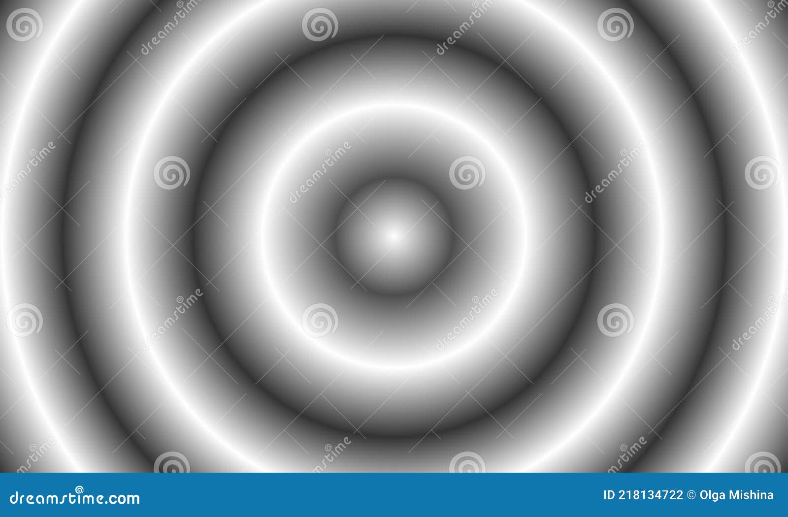 3d Surround Background, Convex Circle Texture, Silver Color, Sound ...