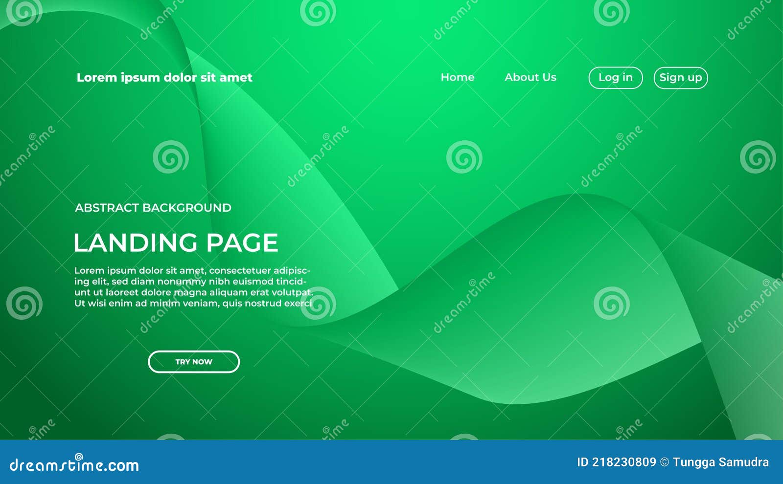 Abstract Modern Website Background. Landing Page Background Stock ...