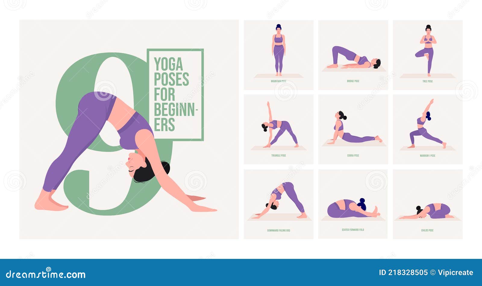 Strength Building Yoga Poses. Young Woman Practicing Yoga Pose Stock ...