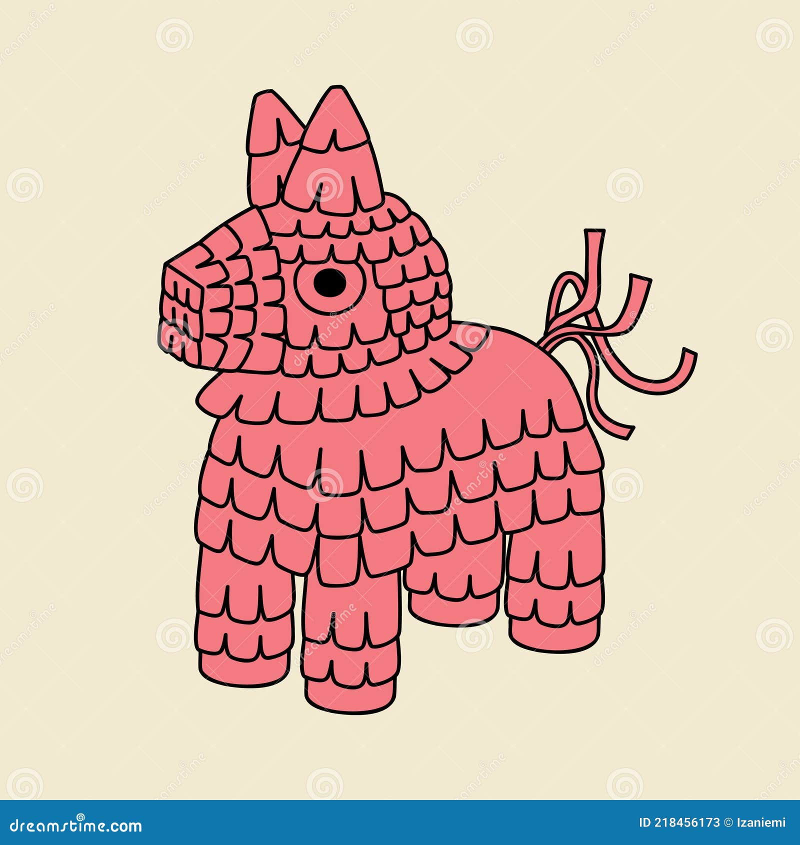 Pinata - Vector Illustration, Isolated Object. Stock Vector ...
