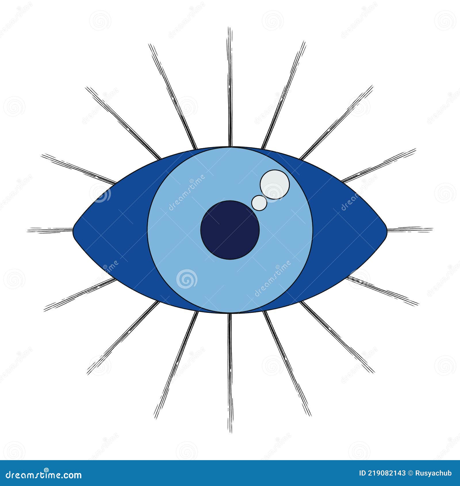 Turkish Amulet Against The Evil Eye. Blue Eye. Guardian Nazar. An ...