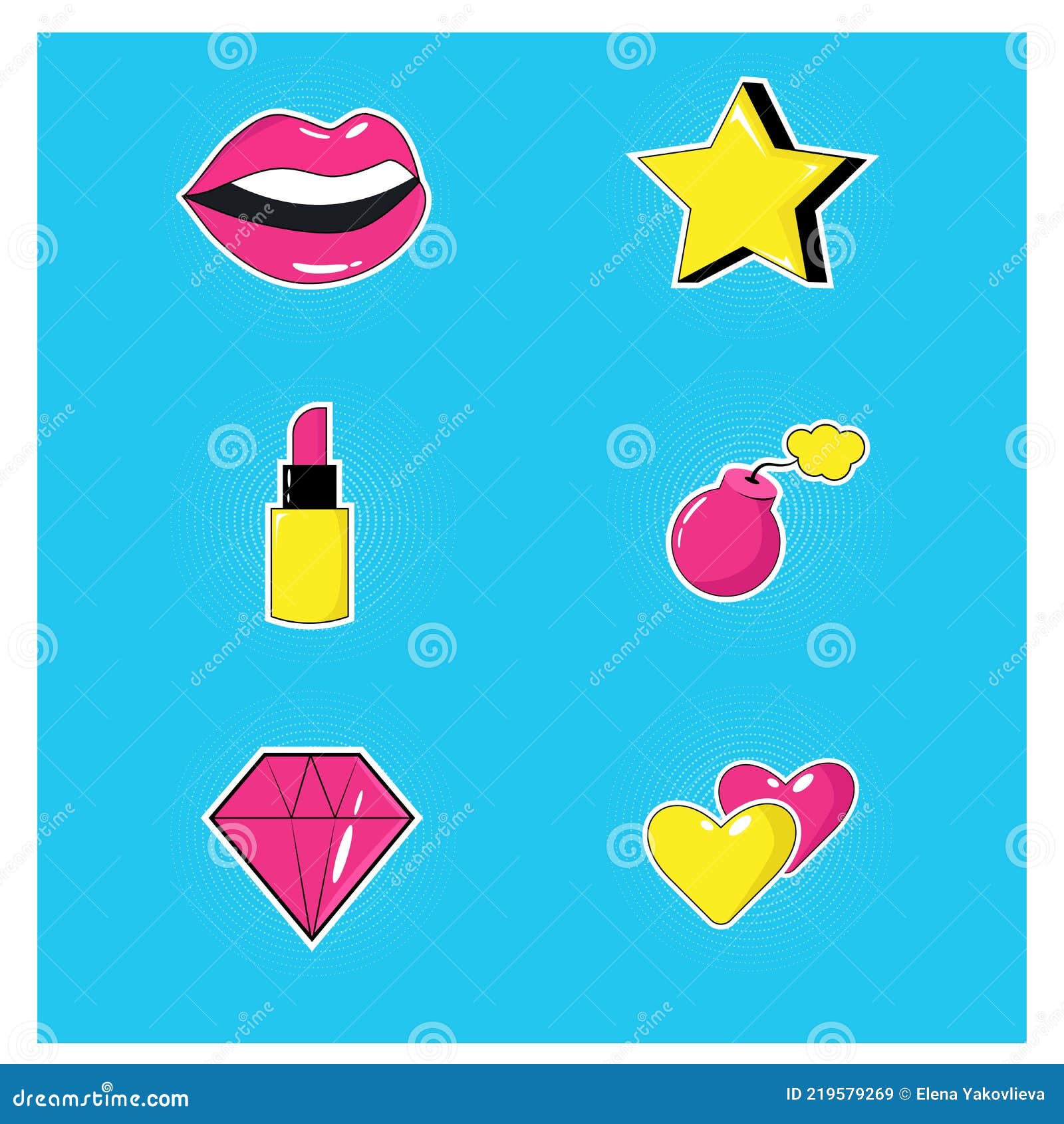 Red Ruby Star As On The Kremlin.Vector Illustration On White Background ...