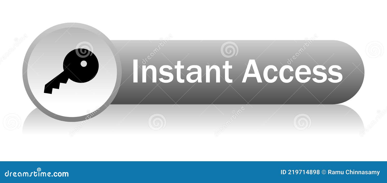 Instant access button stock illustration. Illustration of button ...
