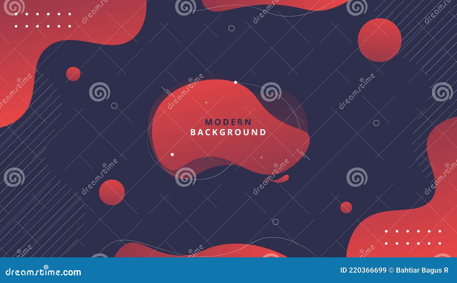 Modern Abstract Dark Red Fluid Element Background Stock Vector ...