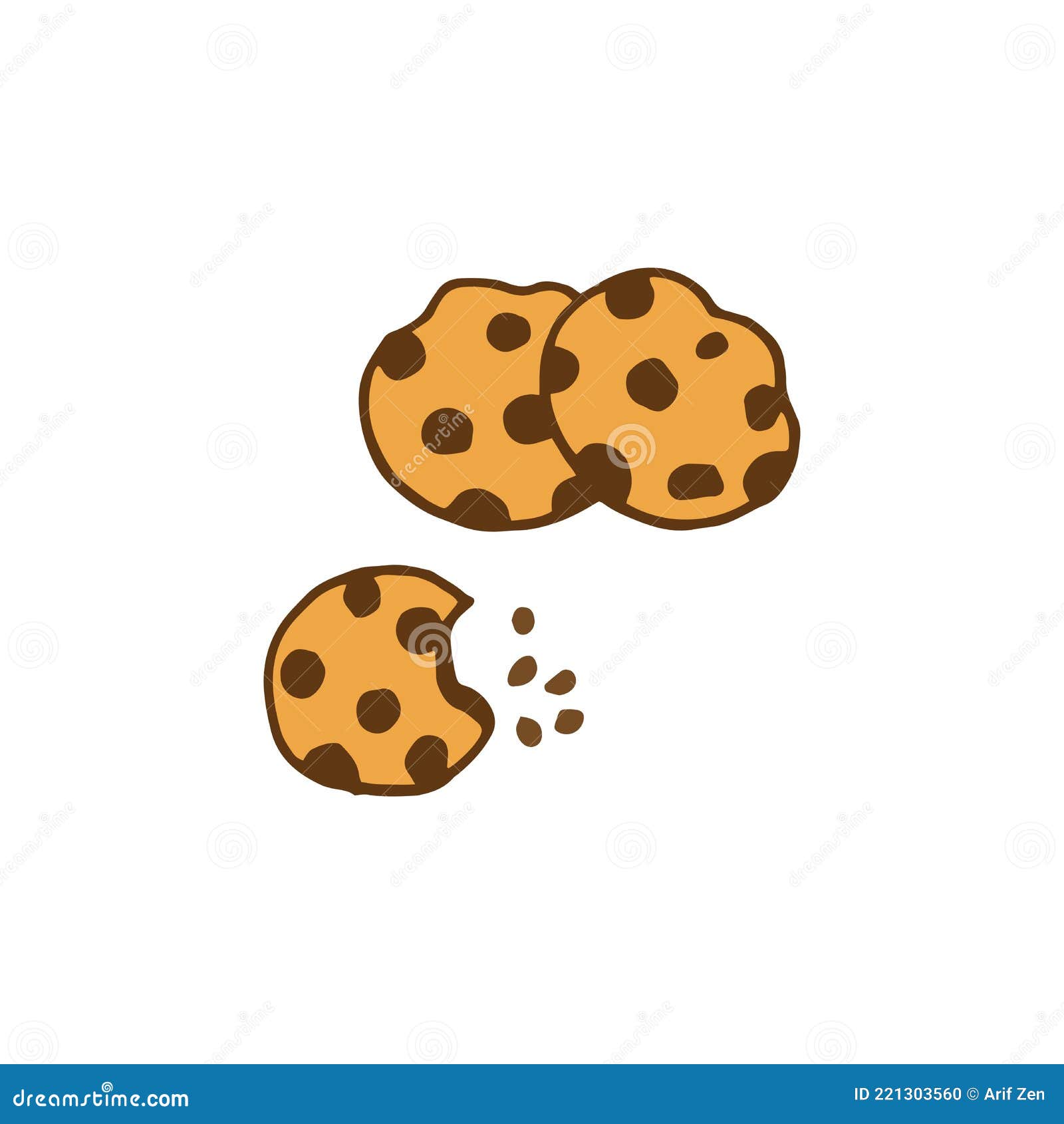 Crumble Icon Vector From August Bakery Collection. Thin Line Crumble ...