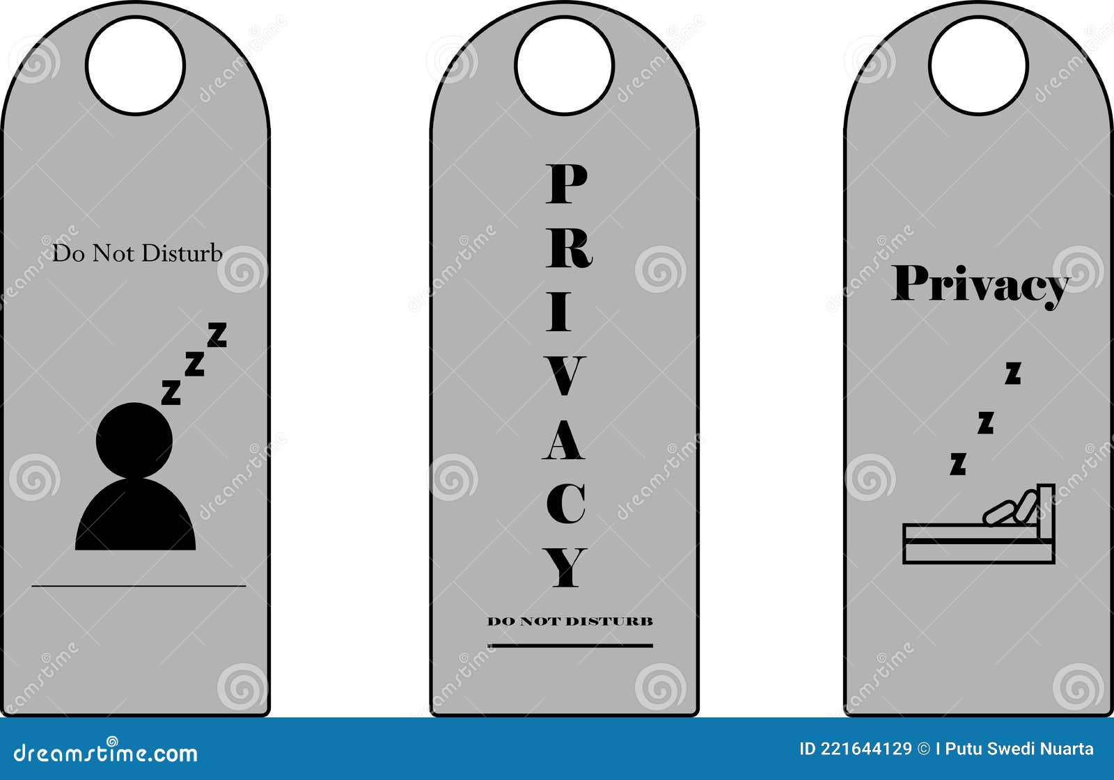 An example of privacy sign stock vector. Illustration of privacy ...