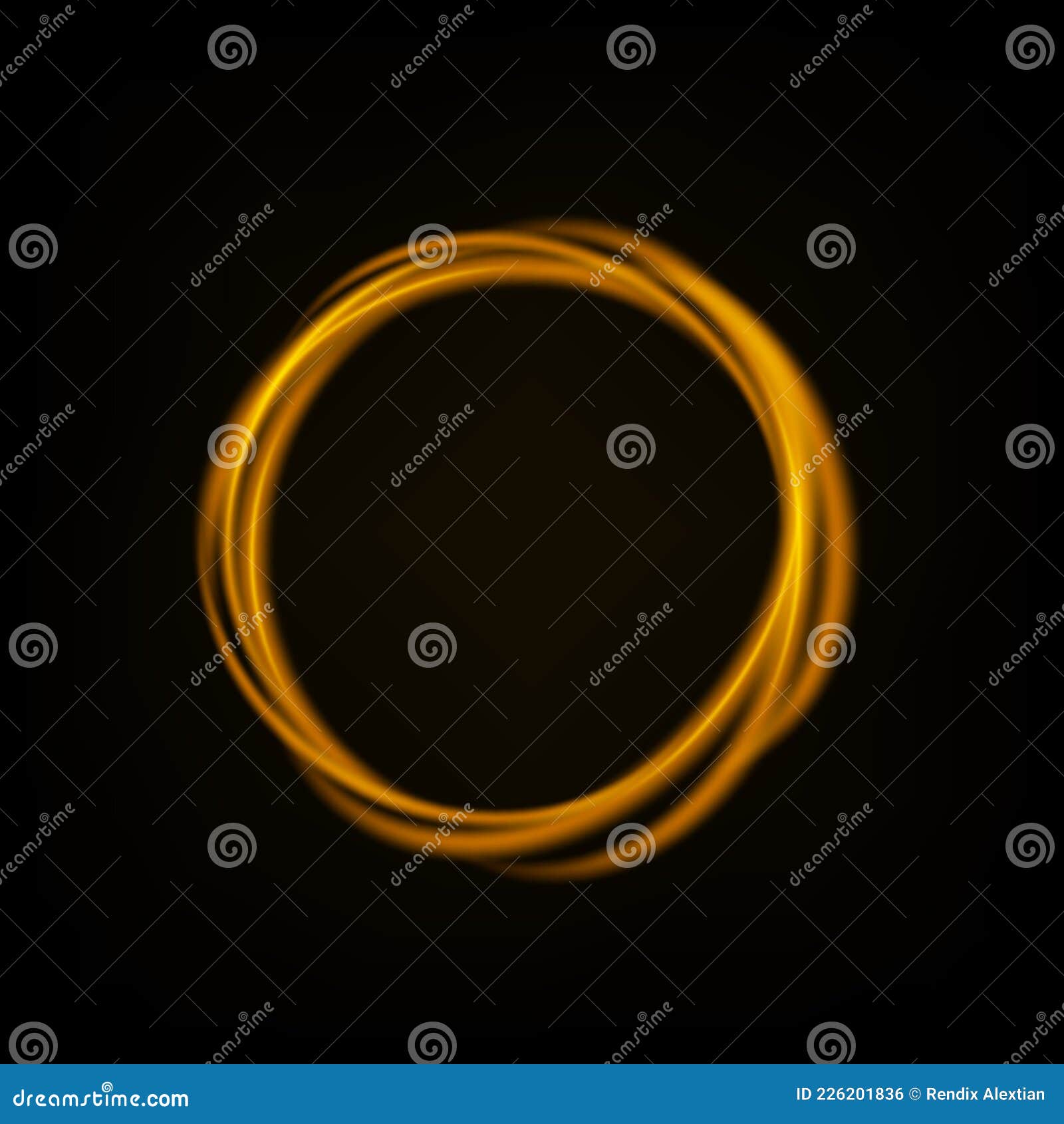 Round Yellow Light Twisted, Suitable for Product Advertising, Product ...
