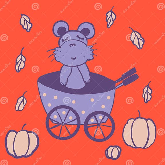 Halloween, Halloween Costume, Halloween Party, a Mouse in a Stroller ...