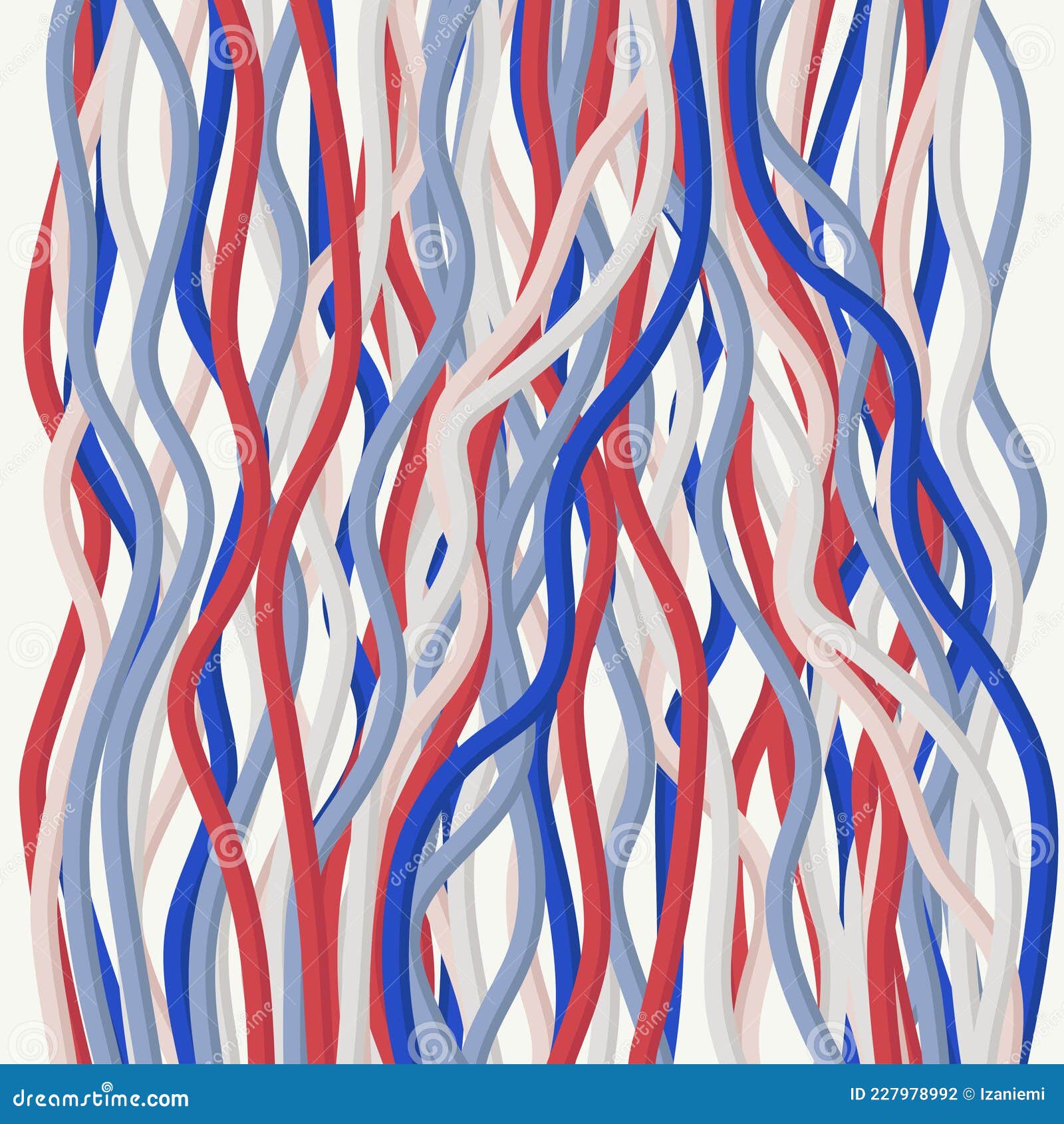 Tangles Wires - Abstract Vector Illustration. Stock Vector ...