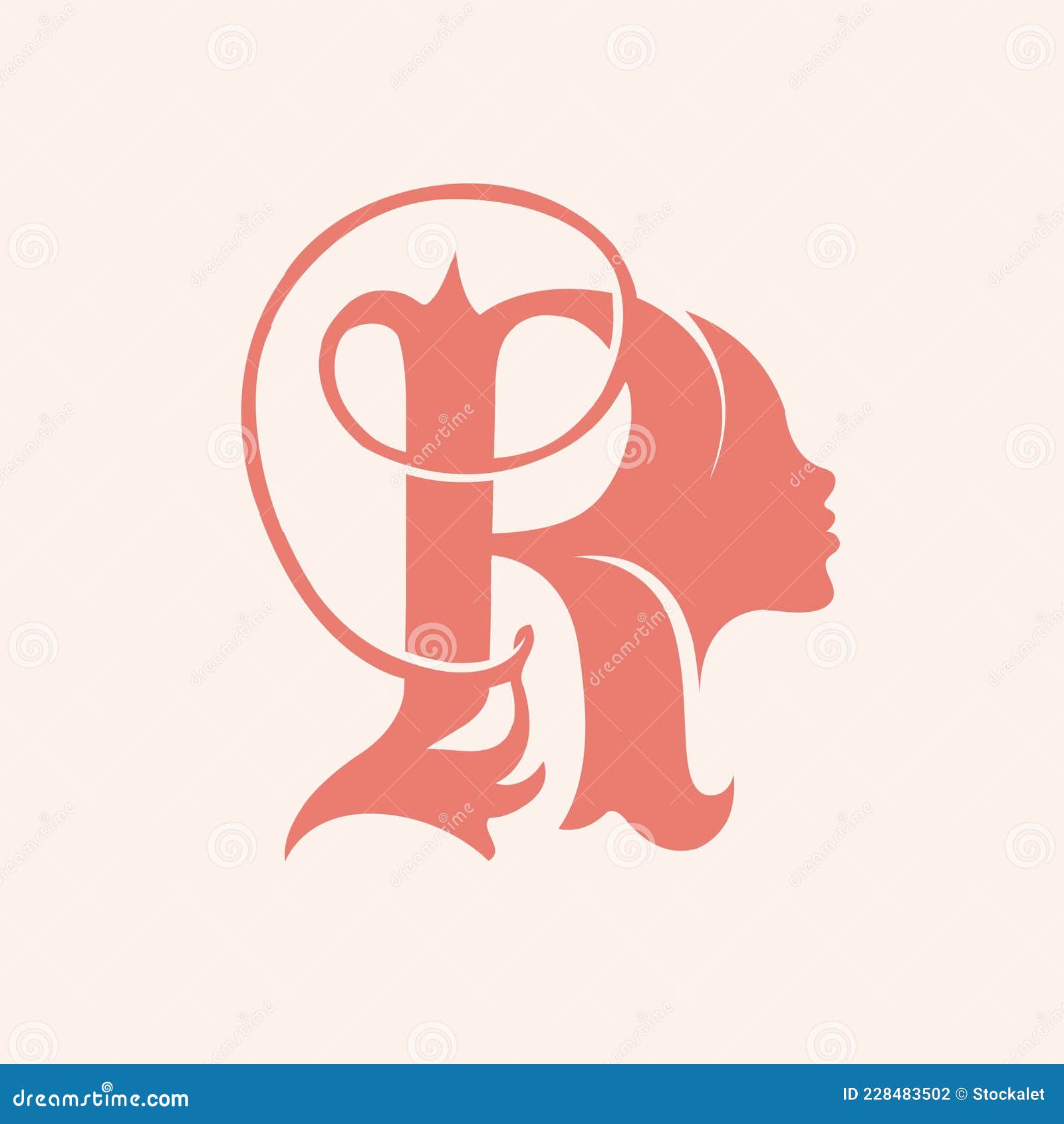 R Profile Girl Icon Salon Stock Illustrations – 9 R Profile Girl Icon ...
