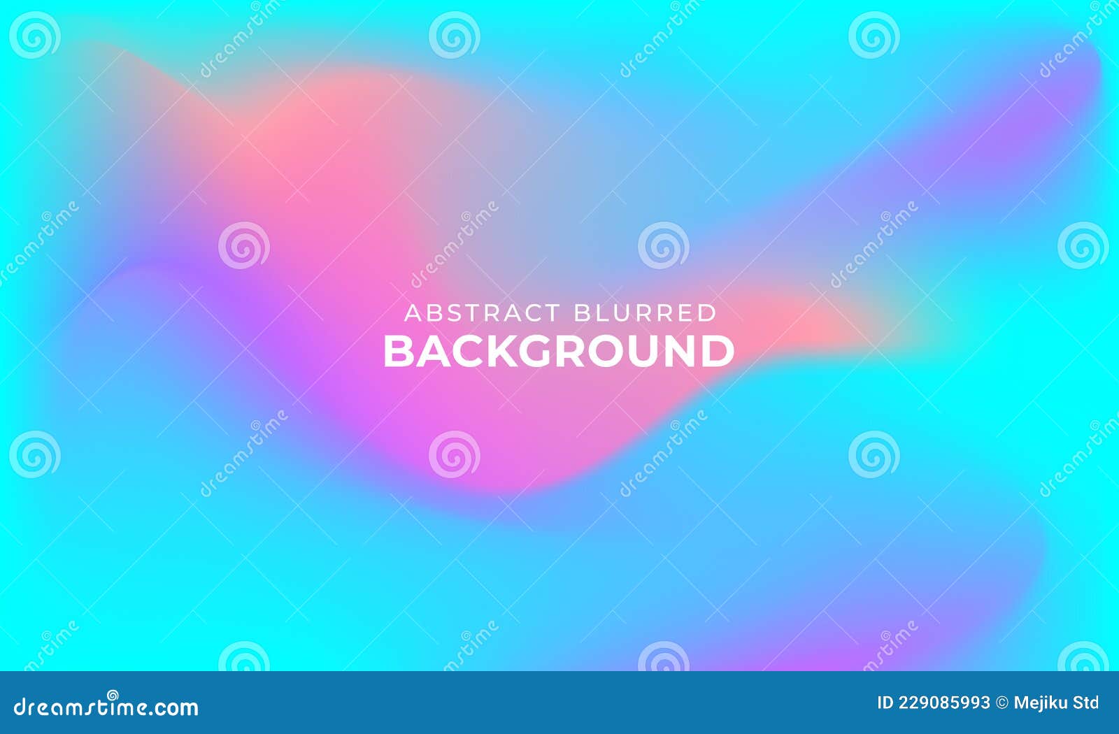 Colorful Beautiful Blurred Abstract Background Vector Template Luxury ...
