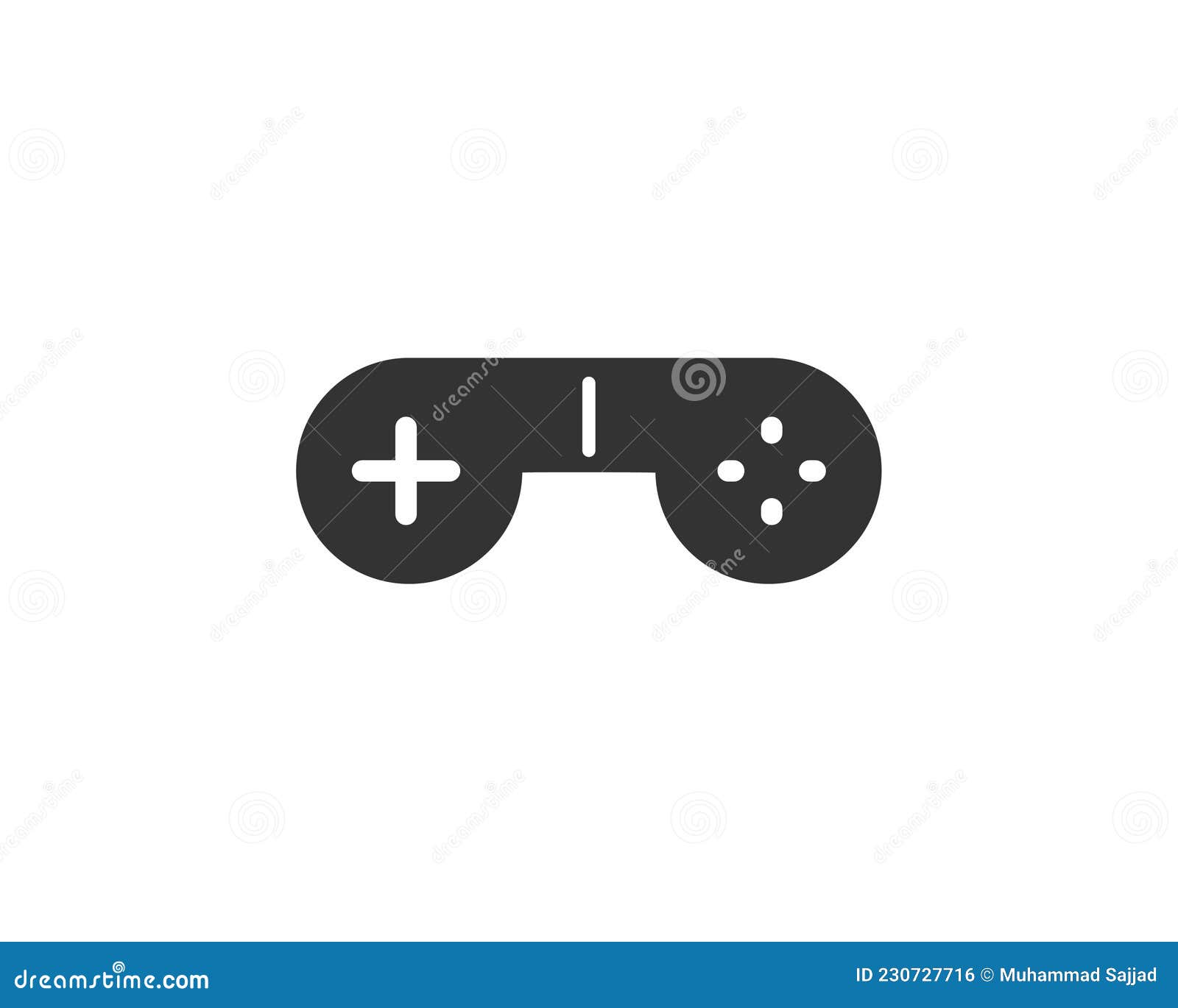 Game Joystick Icon Design - Gaming Pad Game Controller Stock ...