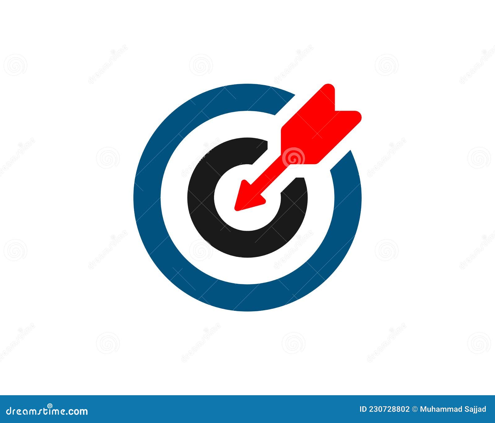 Target Icon Goal Logo Concept Mission Icon Achievement Symbol Stock ...