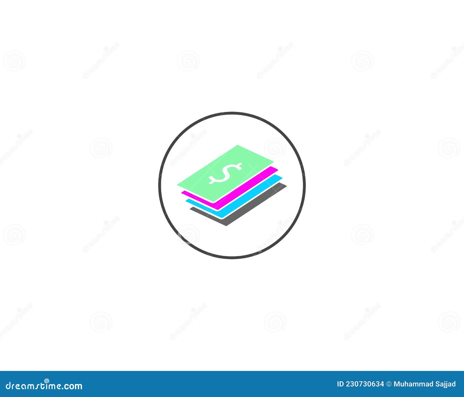 Cash Withdrawals at ATM Icon Template Stock Illustration - Illustration ...