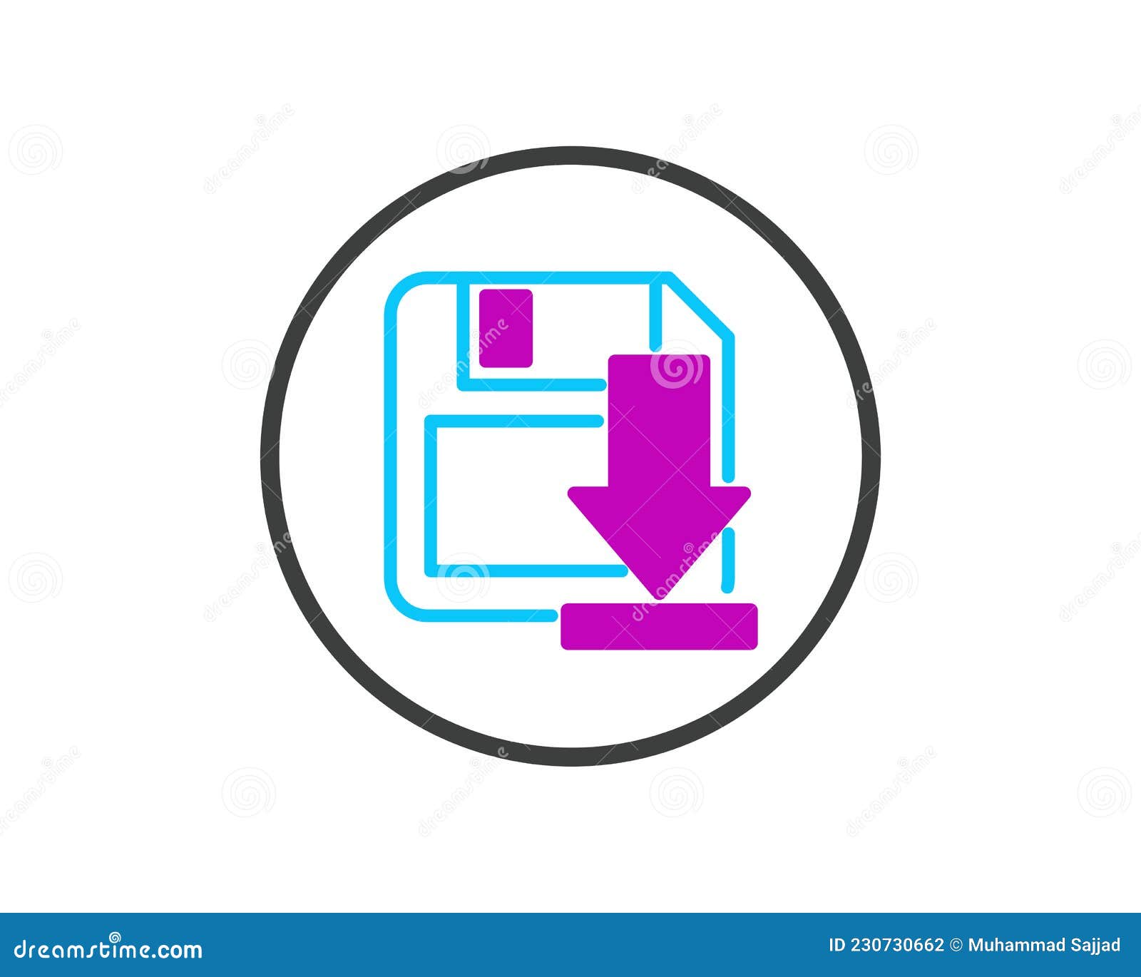 Copy Folder Icon -Vector Computer Download Folder Logo Stock ...