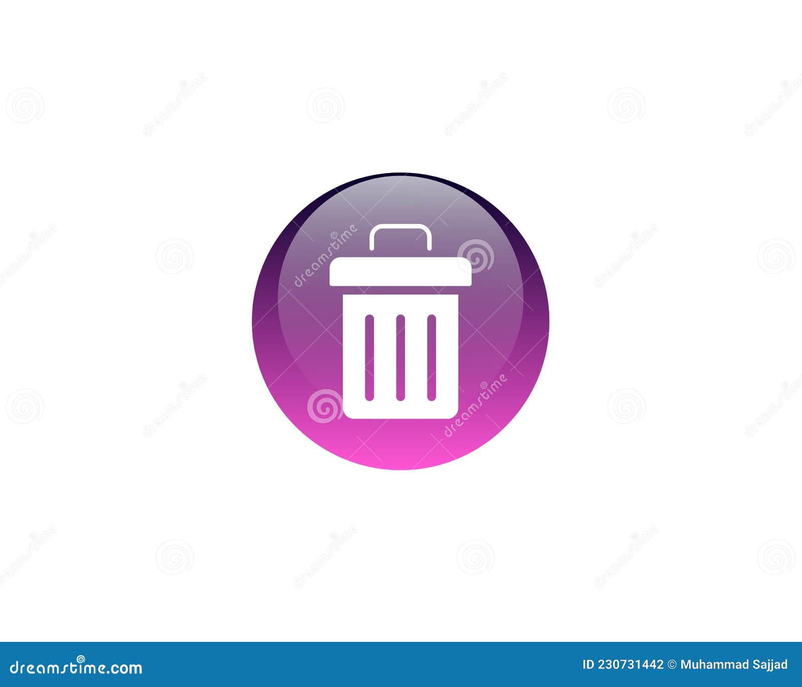 Dustbin Icon Vector Image And Throw In Dustbin Image Royalty-Free Stock ...