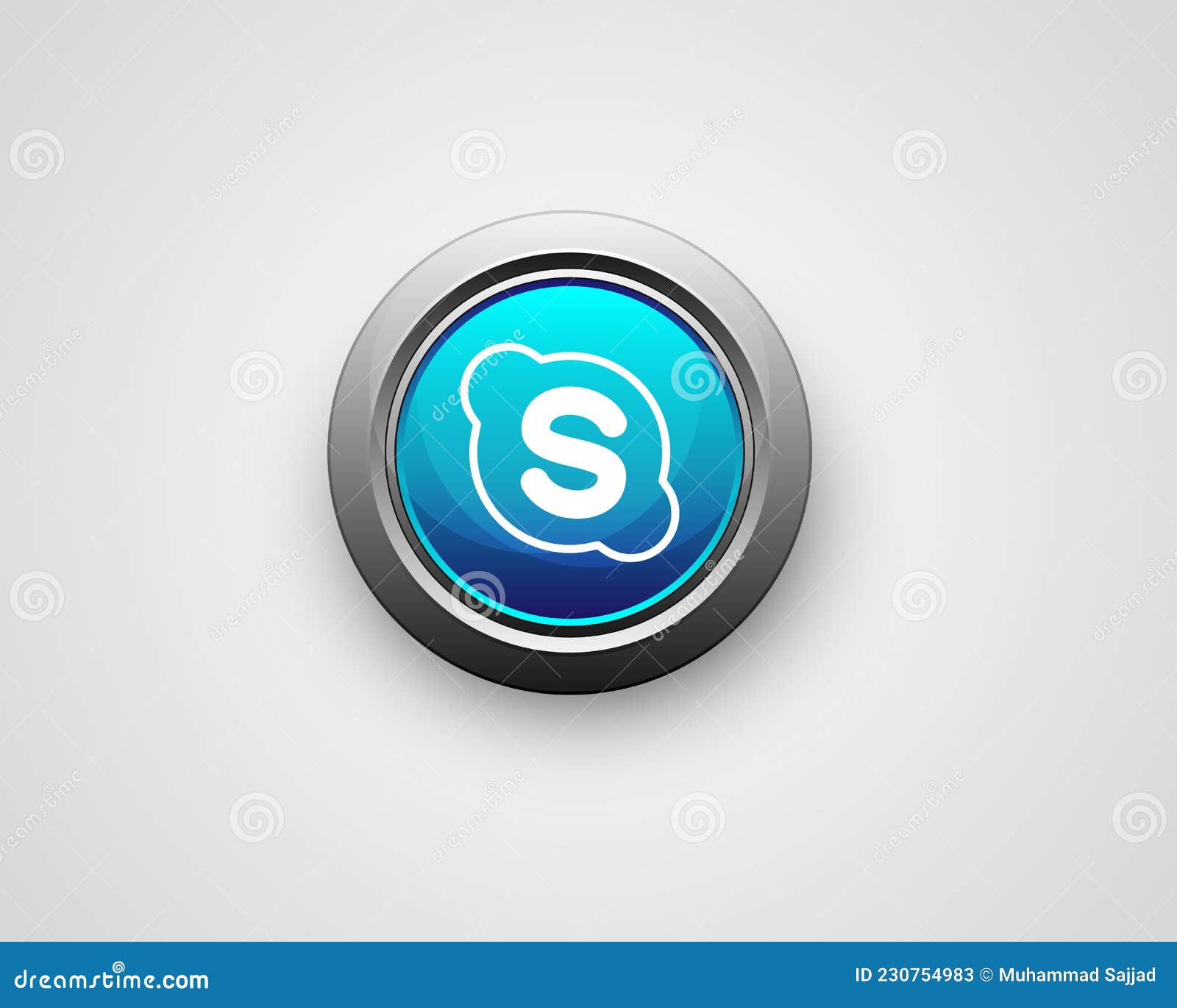 Skype Icon Design Computer Application Icon Sign Symbol Editorial Stock ...