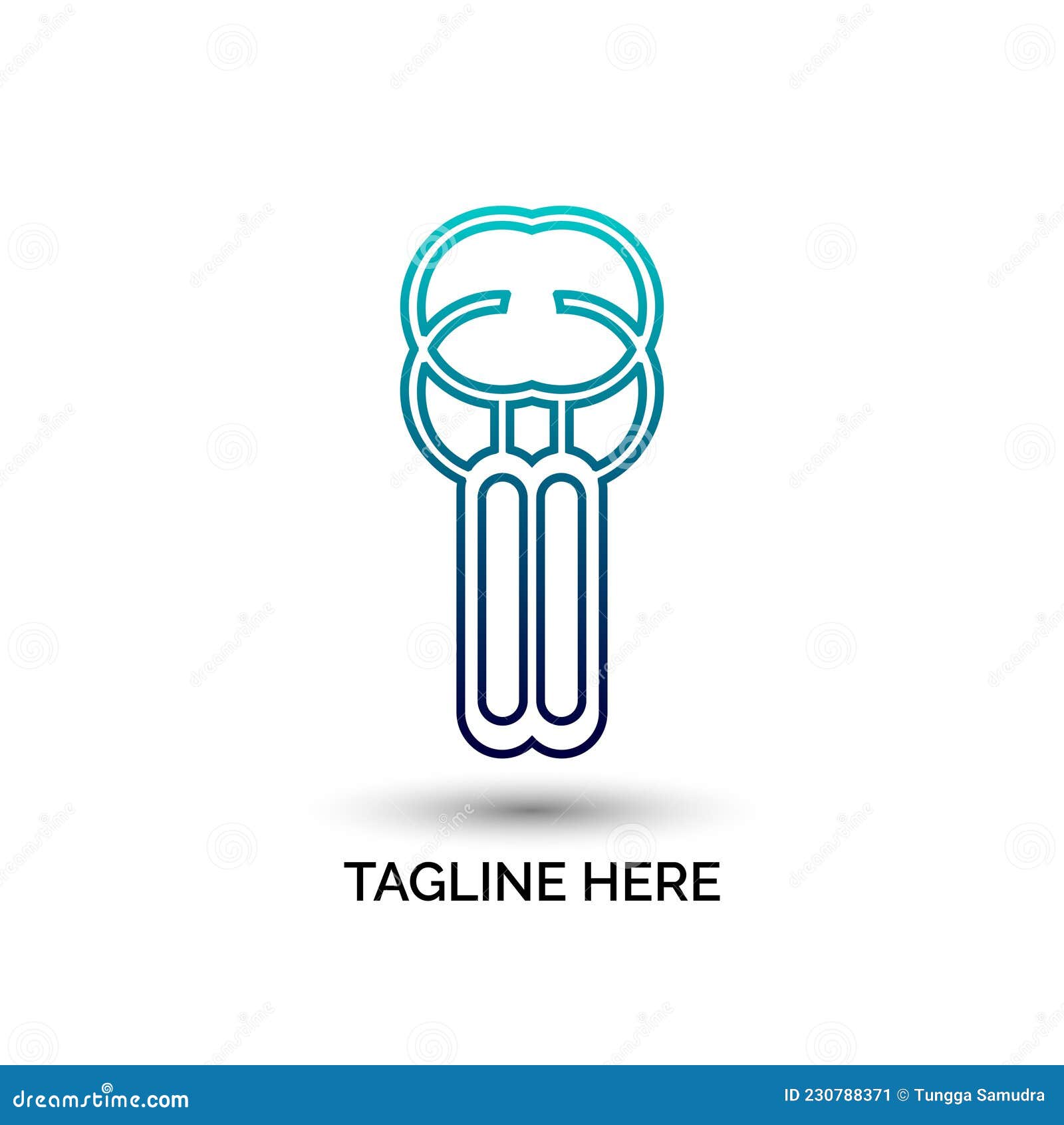 Key Logo Beautiful Gradient Color Stock Vector - Illustration of estate ...