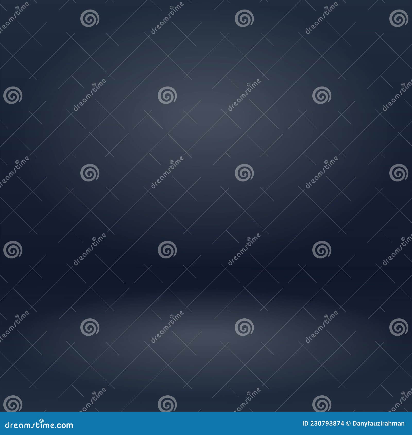 Empty Gray Background and Spotlight with Studio for Showing or Design ...