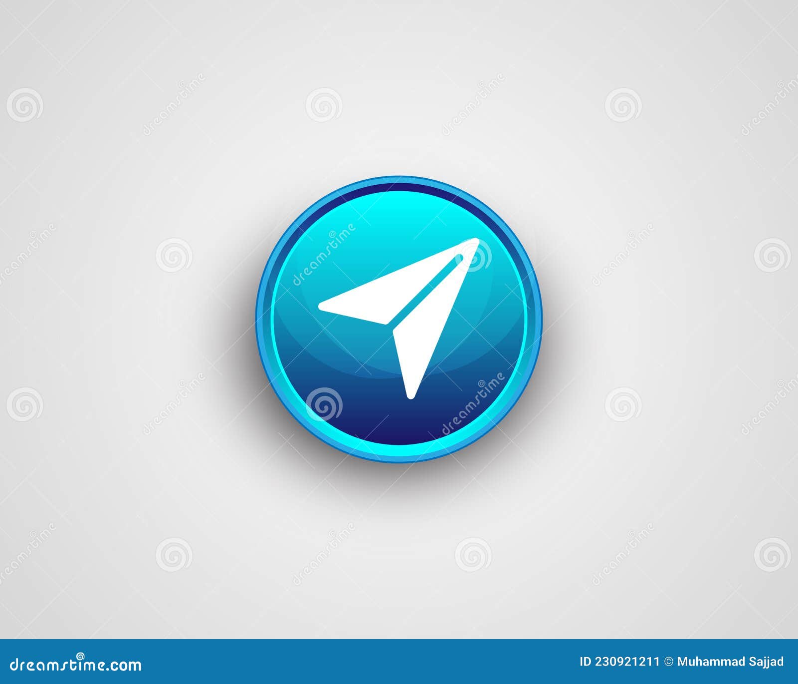 Paper Plane Icon - Flying Icon Sending Symbol Stock Illustration ...