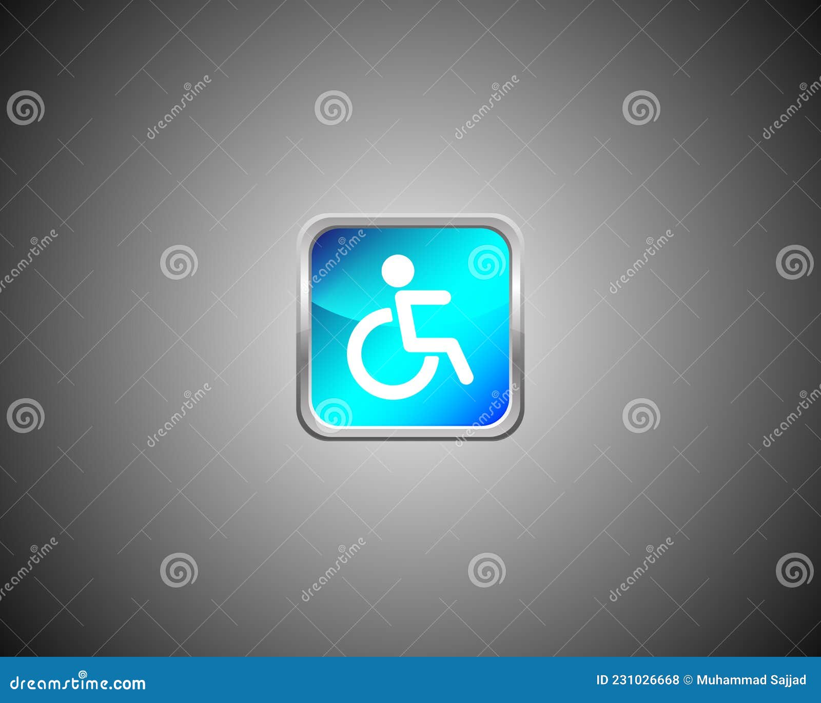 Wheel Chair User Icon Flat Male and Female Toilet Icon Vector Stock ...