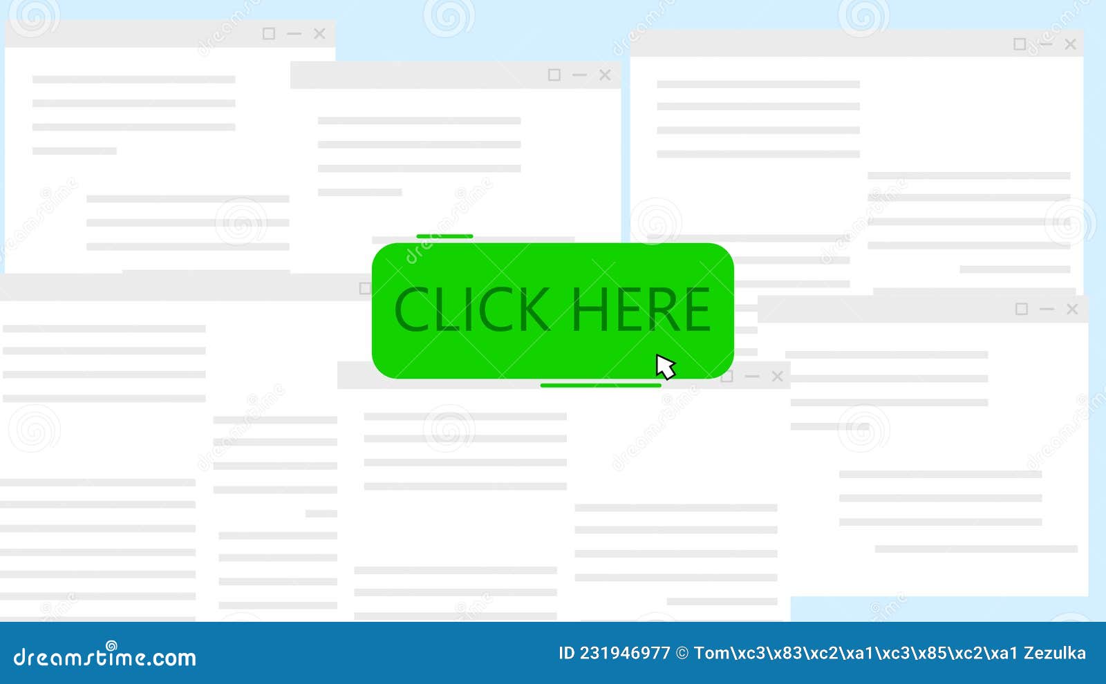 Green button stock illustration. Illustration of green - 231946977