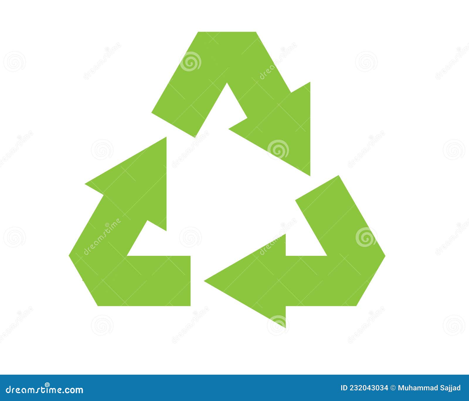 Recycling Symbol - Recycle Sign Reuse Symbol Rounded Arrows Editorial ...