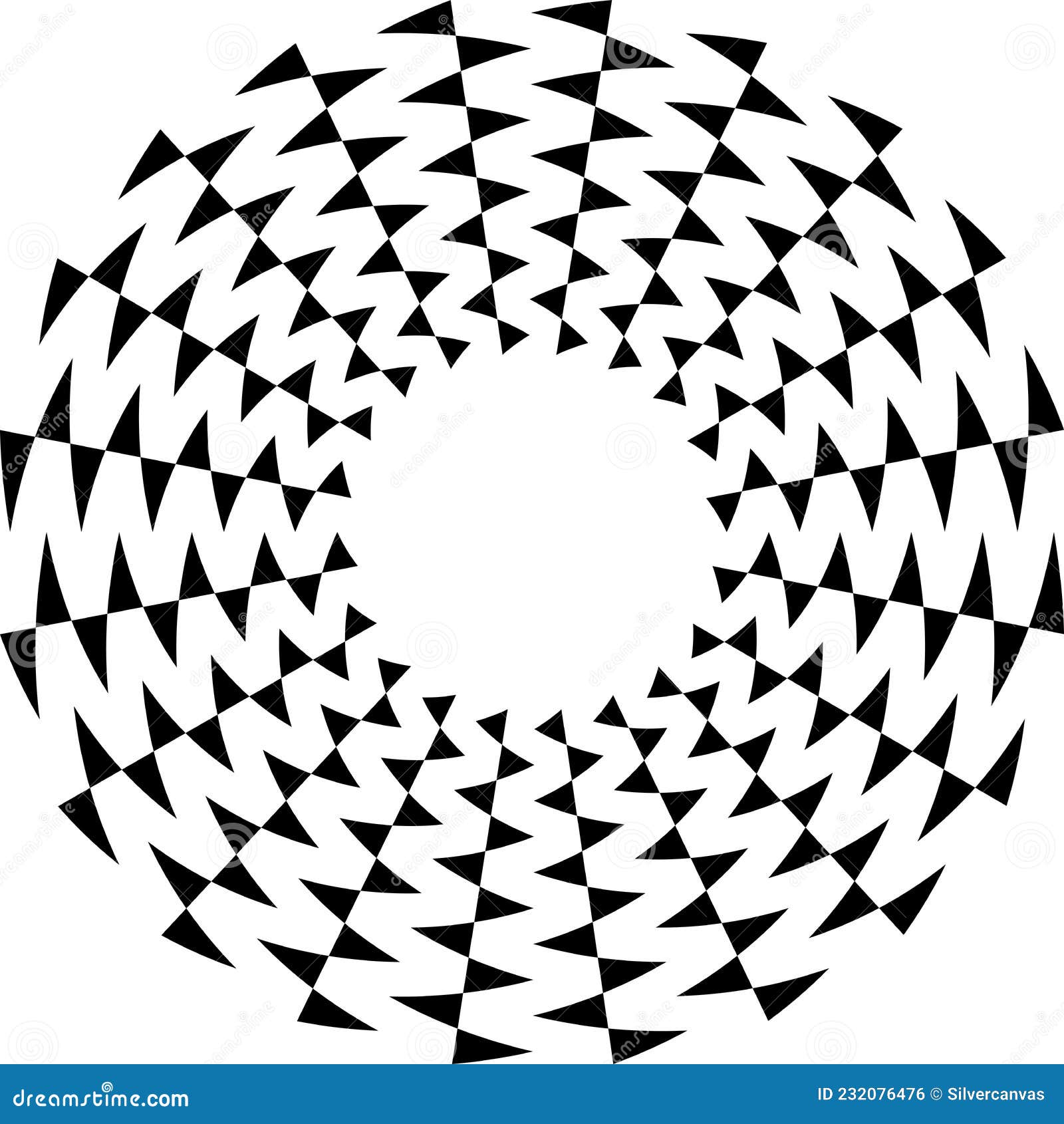 Dynamic Pattern Background. Simple Geometric Elements Creating a Pop ...