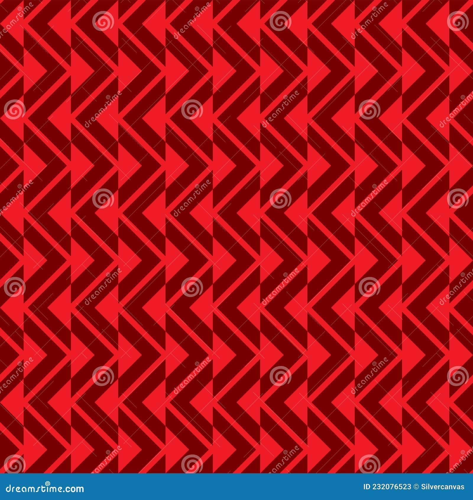 Seamless Pattern Background. Simple Geometric Elements Creating a Pop ...