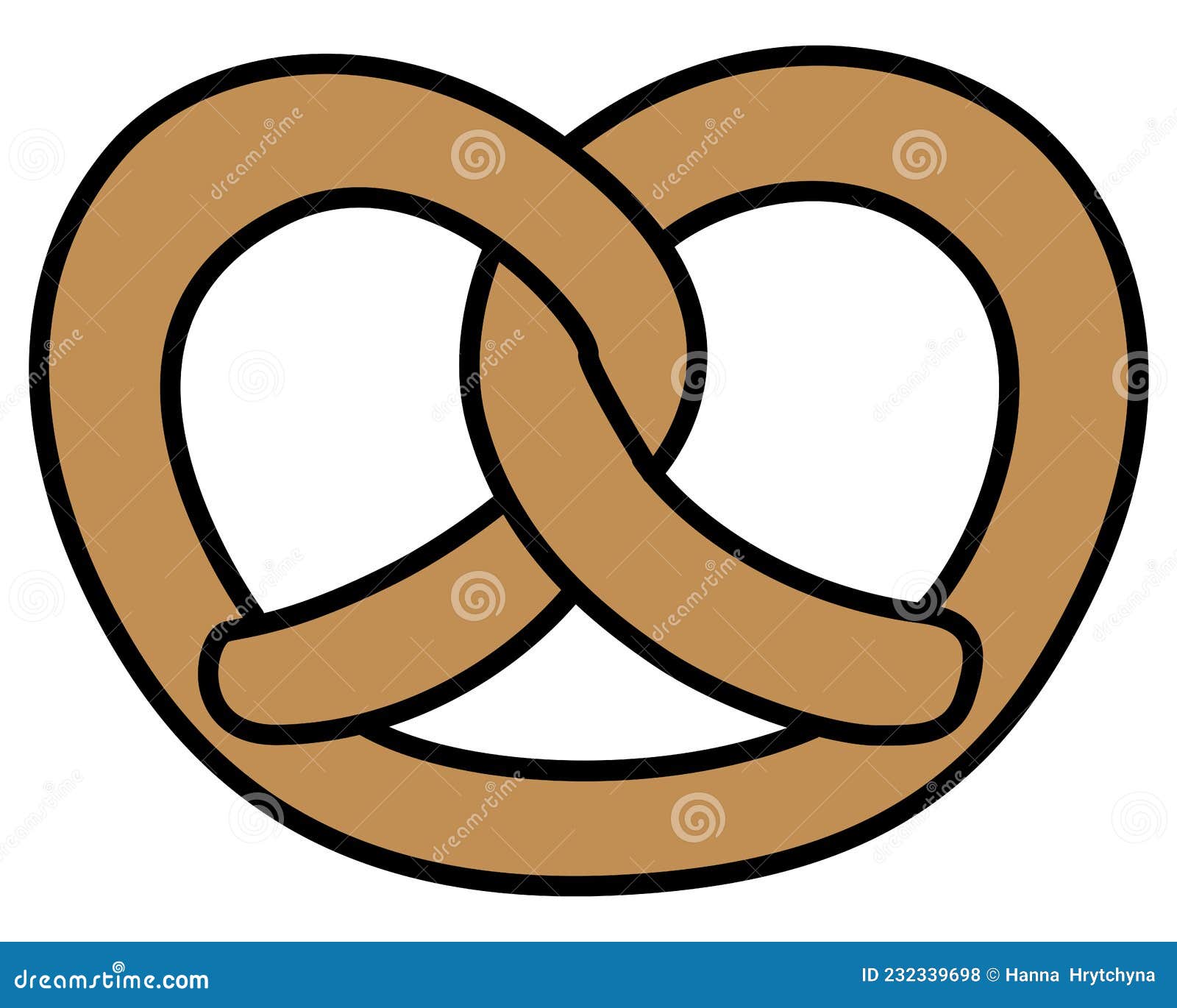 Brezel Icon Vector Illustration | CartoonDealer.com #167565312