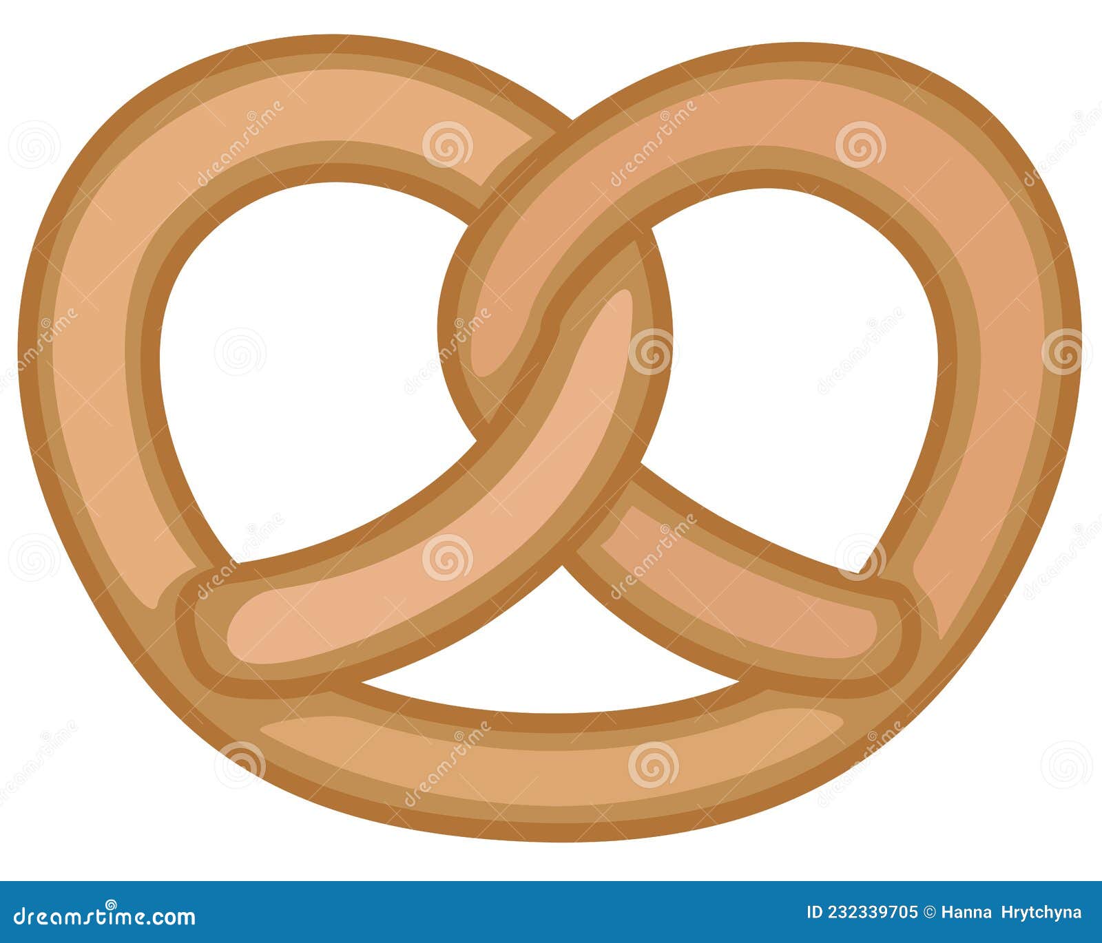 Brezel Icon Vector Illustration | CartoonDealer.com #167565312