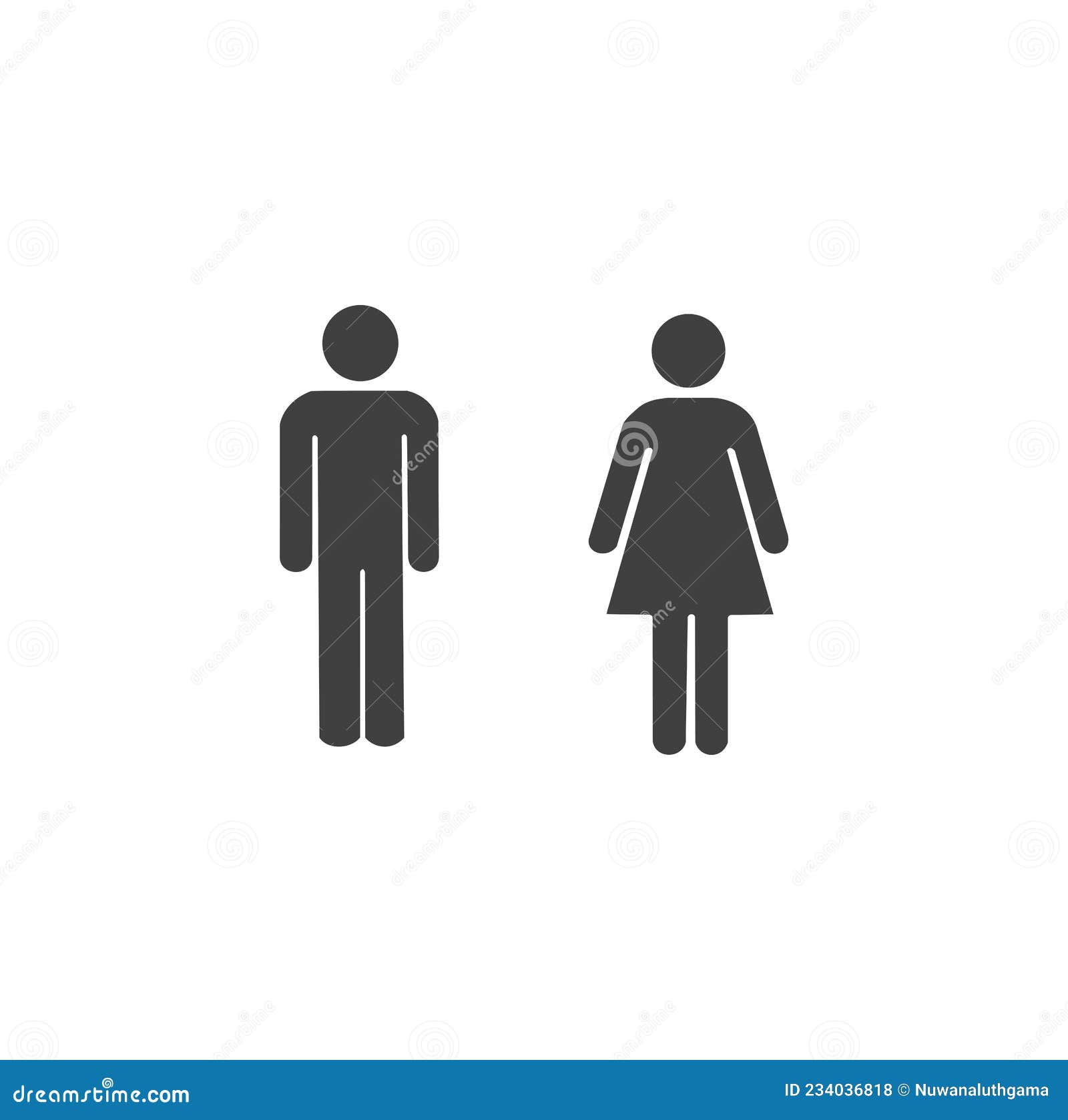 Men and Women Sign, Gender Signs, Male Female Symbols, Male and Female ...