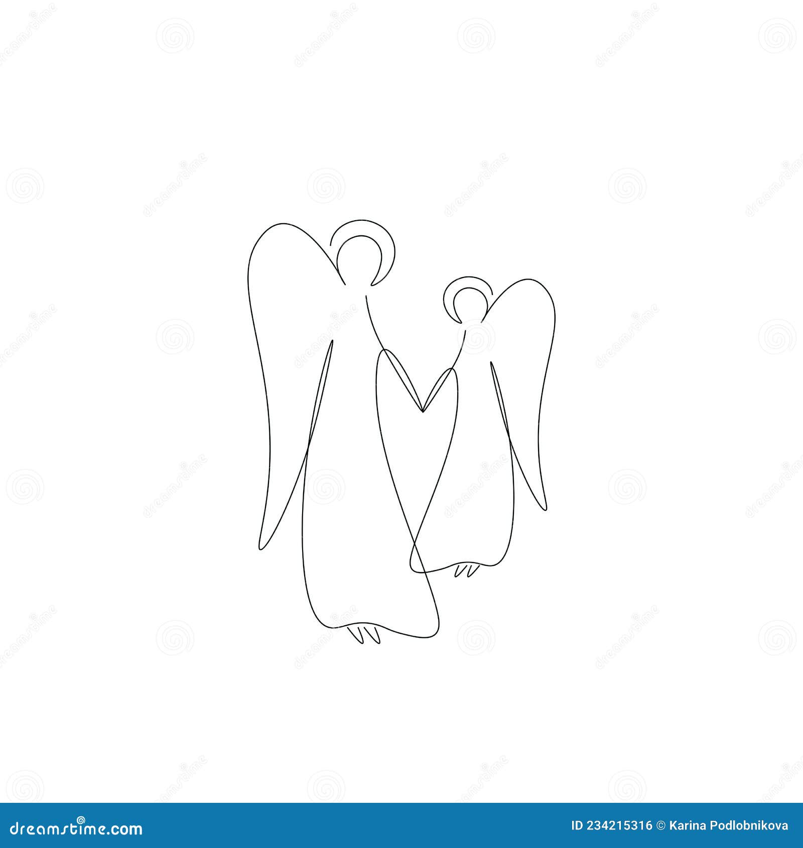 Angel Line Nolan Icon. Simple Thin Line, Outline Of Web Icons For Ui ...