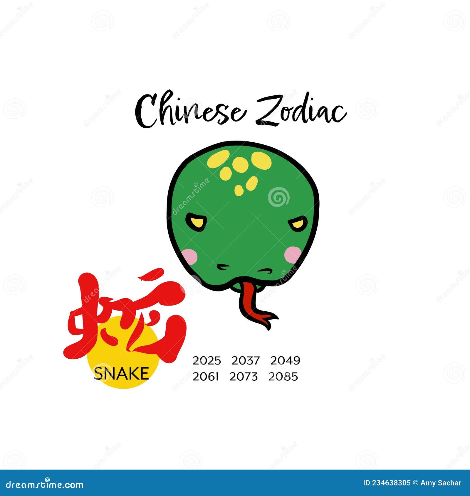 Snake Word Composed Of Colored Serpents Cartoon Vector | CartoonDealer ...