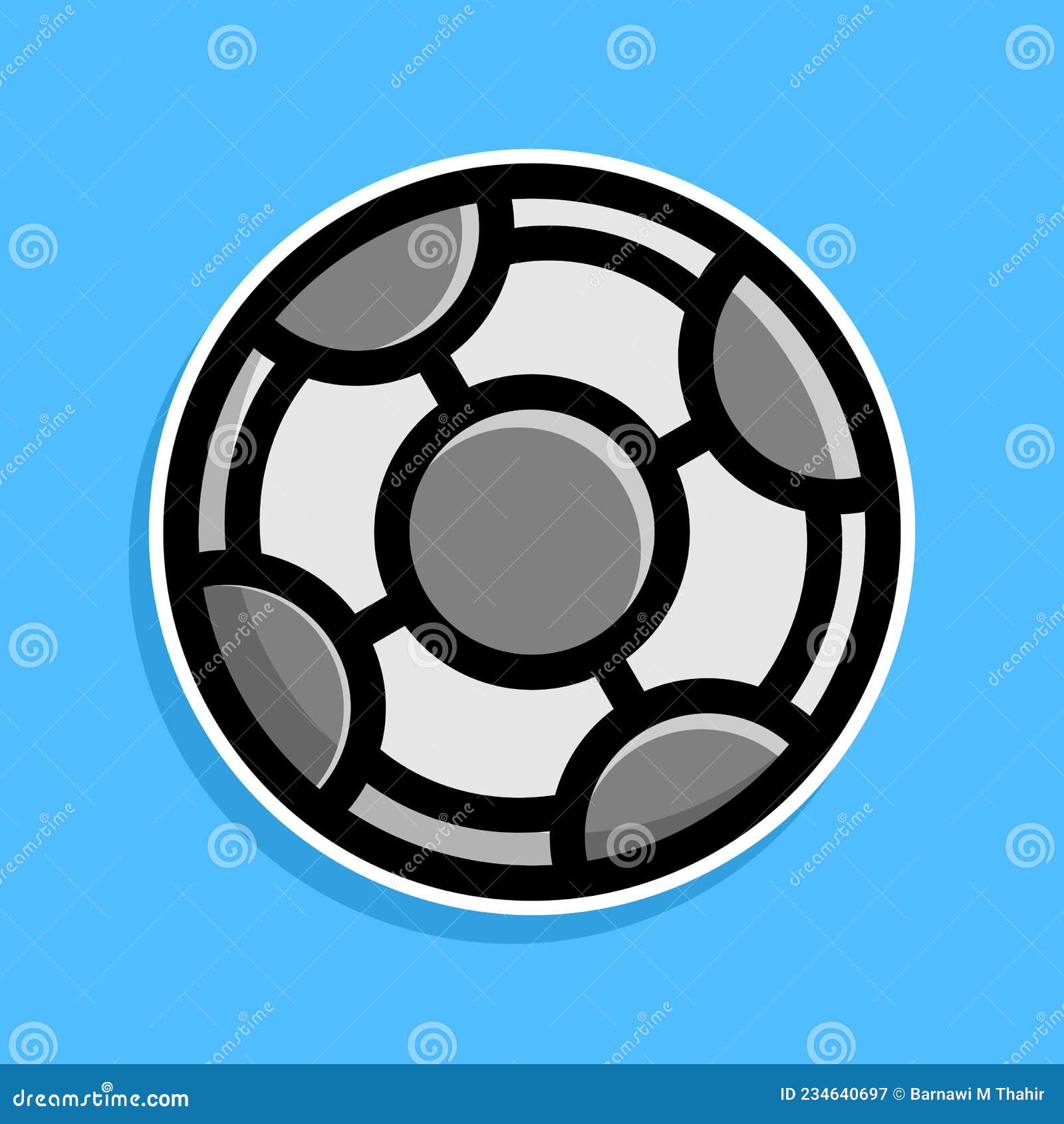 Football Icon Design Vector Stock Vector - Illustration of object ...