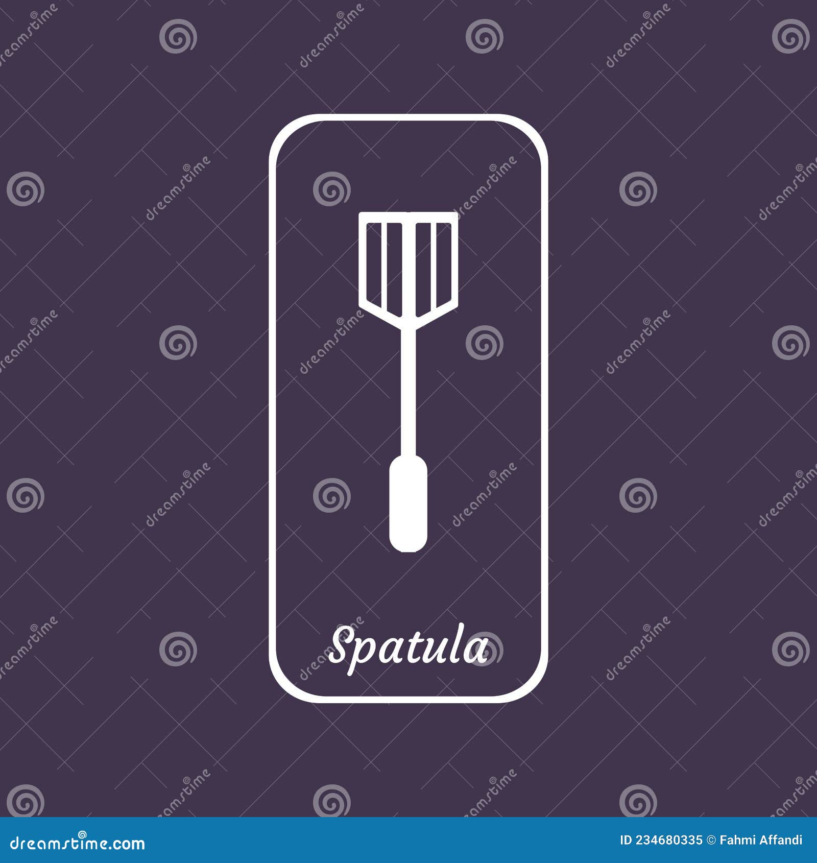 Spatula Logo Design Inspiration Template Stock Vector - Illustration of ...