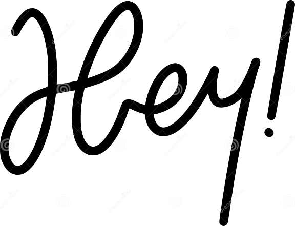 Hey Comic Book Sound Effects Onomatopoeia Decorative Word Collection ...